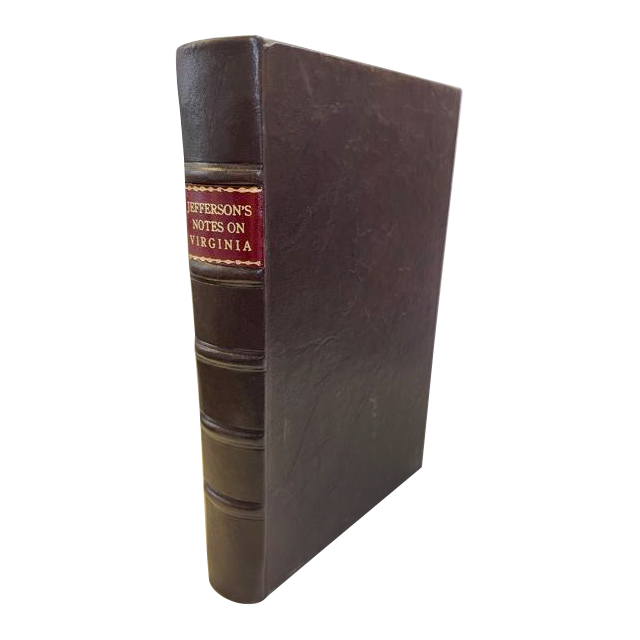 THOMAS JEFFERSON Antique Notes On The State Of Virginia First Edition ...