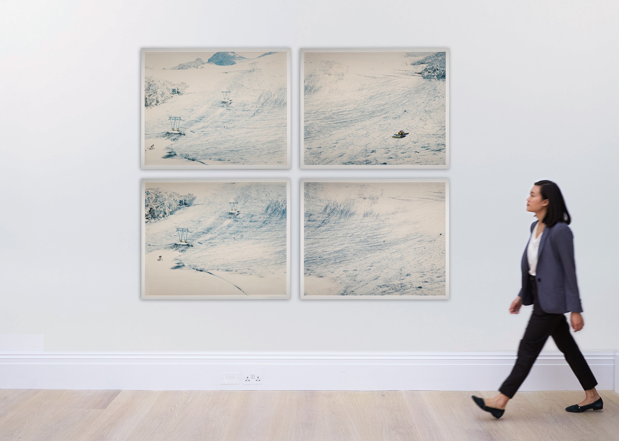 'Vedretta Presena I' (Polyptych) | Contemporary Photographs | 2021 ...