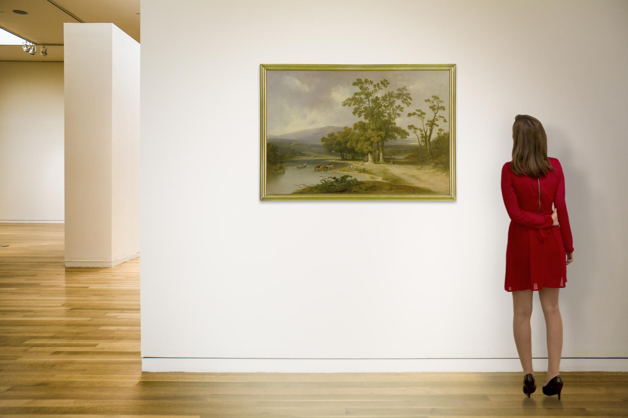 JOSHUA SHAW | PASTORAL LANDSCAPE | American Art Online | 2020 | Sotheby's