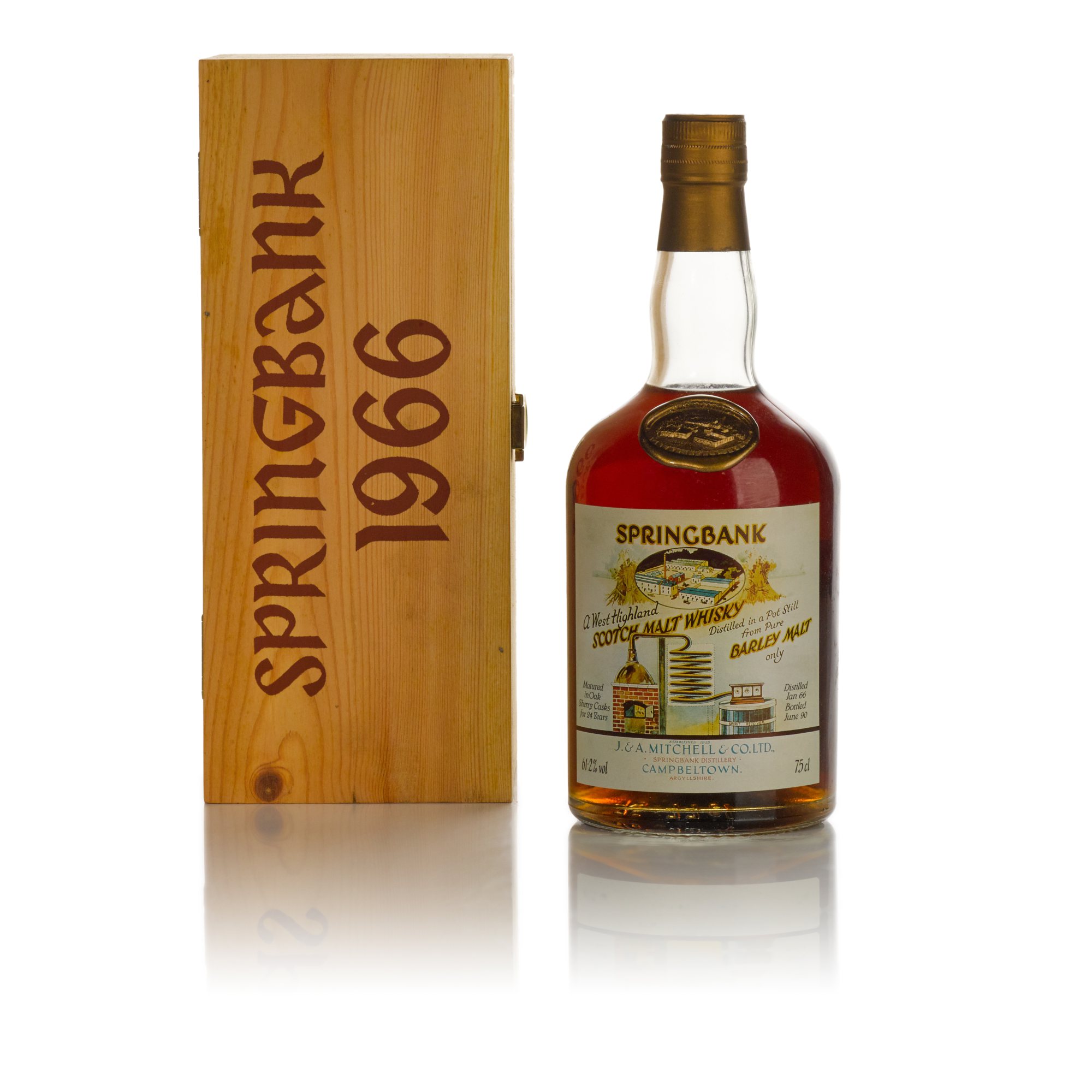 Springbank Local Barley 24 Year Old 61.2 abv 1966 (1 BT75) | The Adrian ...