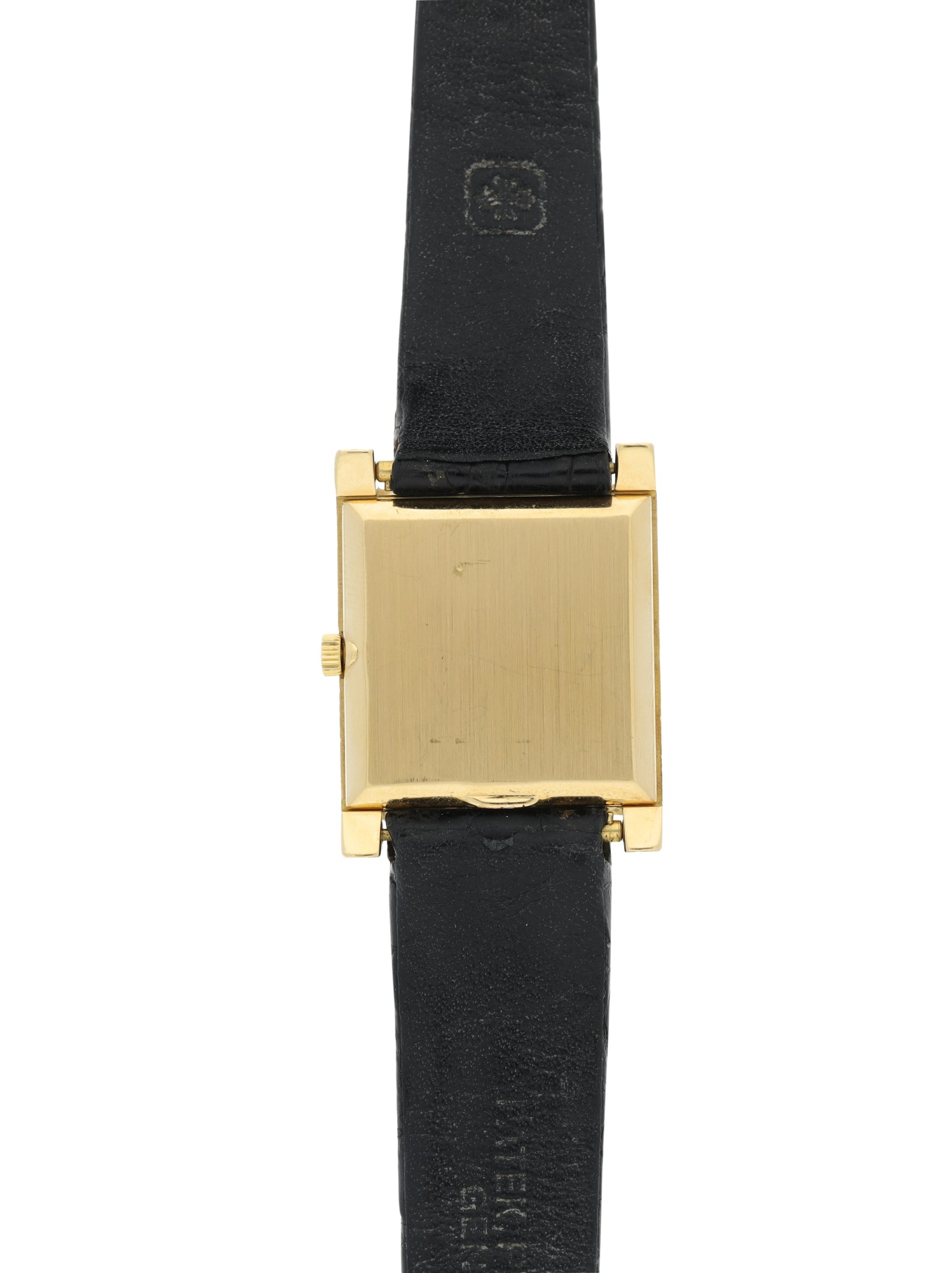 PATEK PHILIPPE | REFERENCE 3553 A YELLOW GOLD RECTANGULAR WRISTWATCH ...