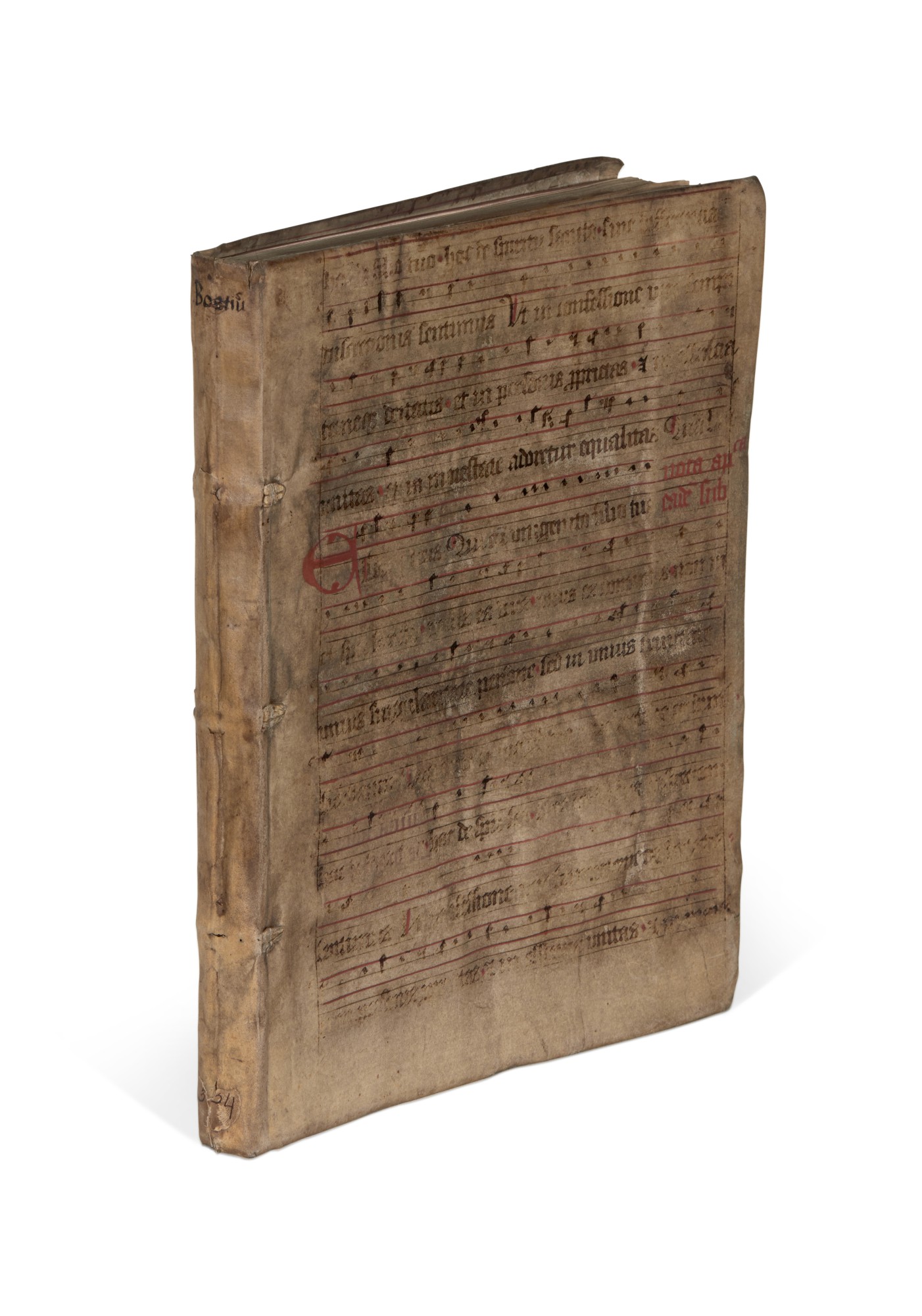 Boethius, De philosophico consolatu, Strassburg, 1501, limp vellum ...