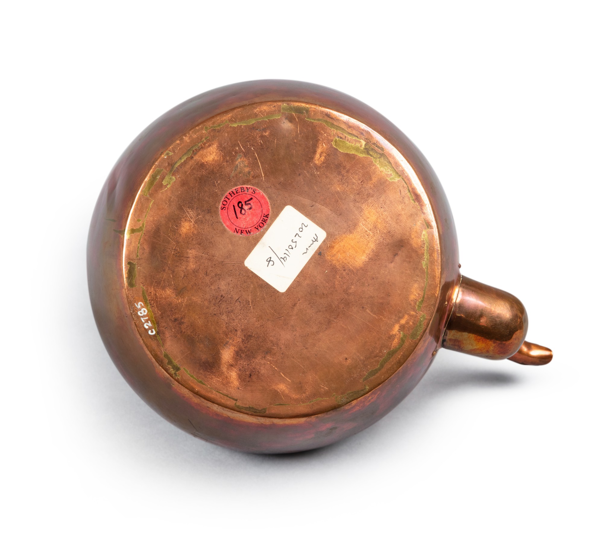 Copper Tea Kettle, Israel Roberts (working 1791-1844), Philadelphia ...