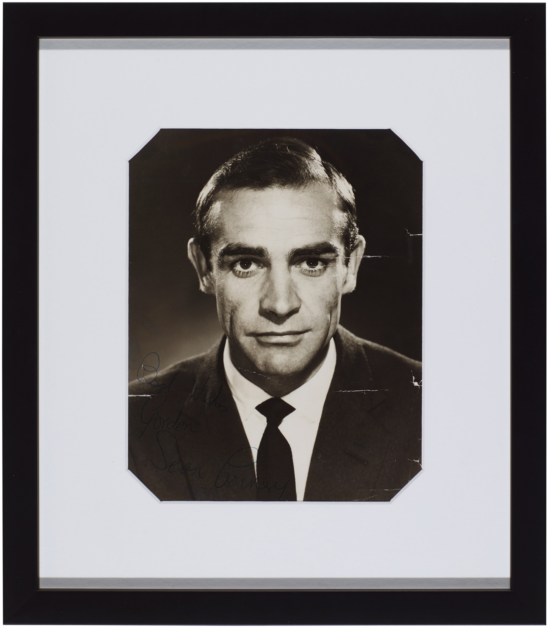 Two Autographed Images of Sean Connery | James Bond on Bond Street ...