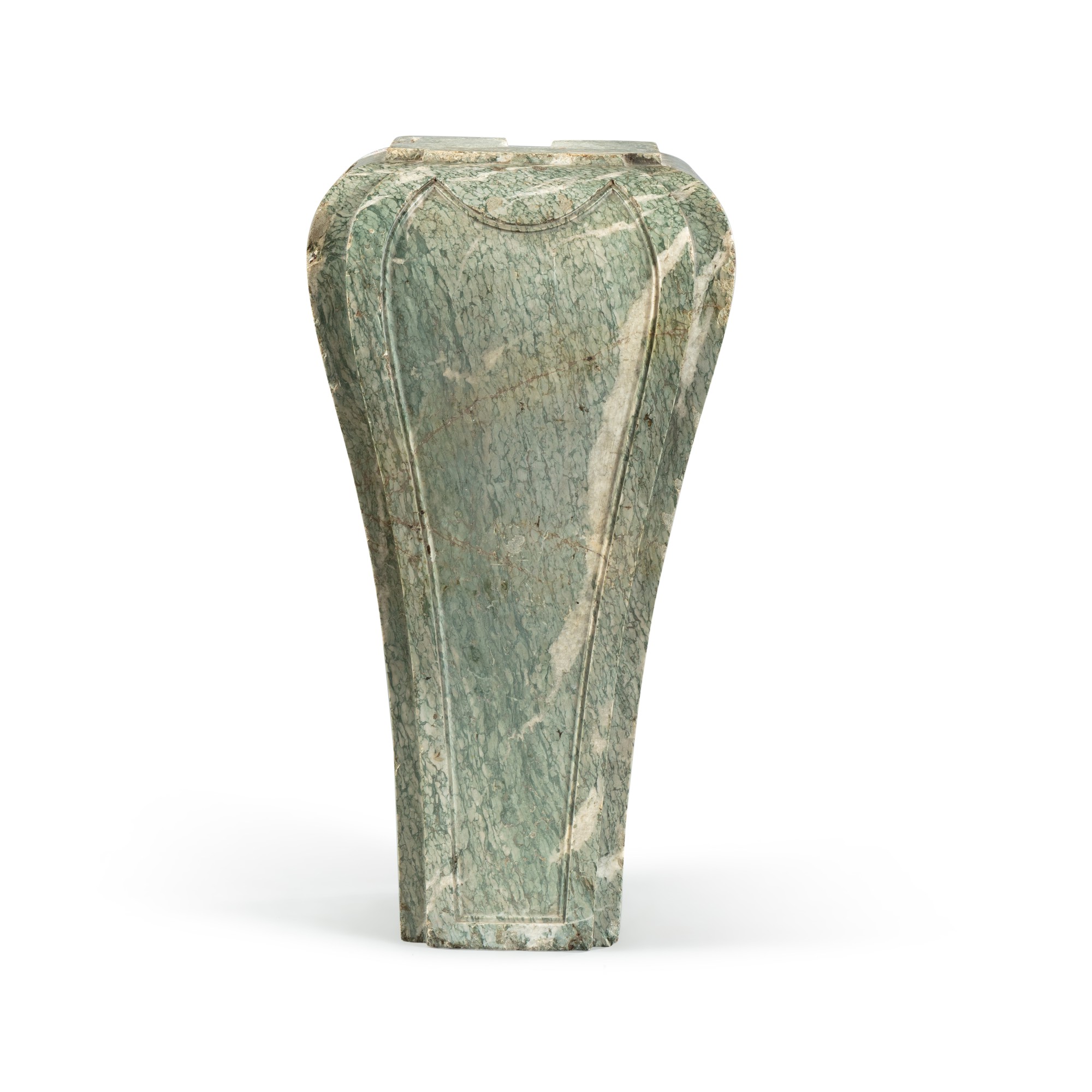 A French Campan Haute Pyrenees marble column section, in Louis XV style ...