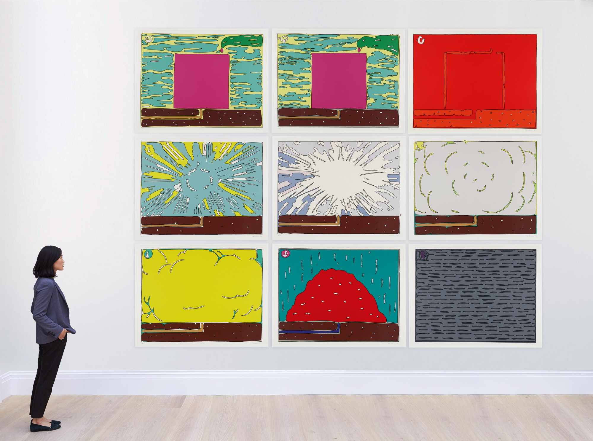 PETER HALLEY | EXPLODING CELL | Contemporary Prints & Multiples | 2020 ...