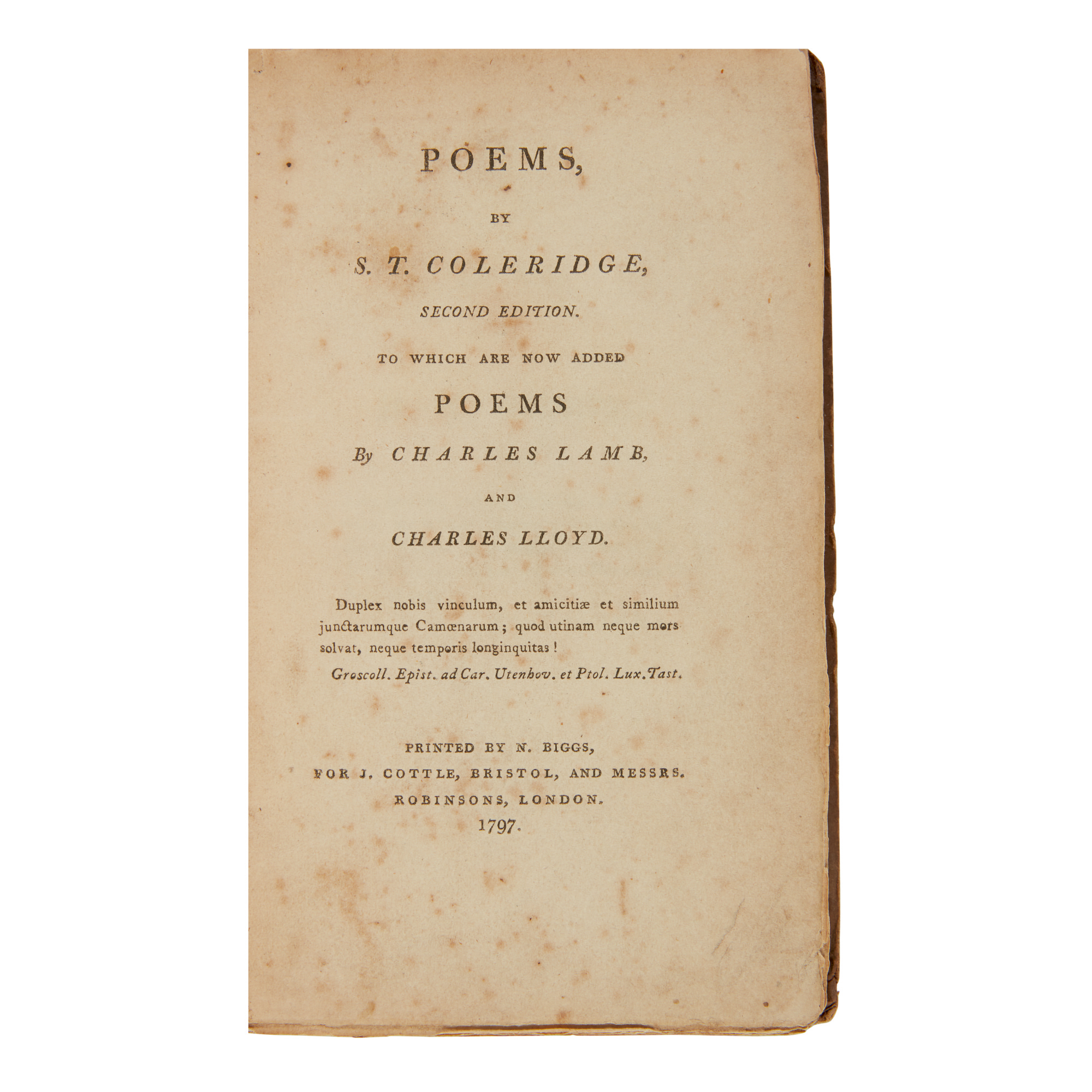 Samuel Taylor Coleridge Poems