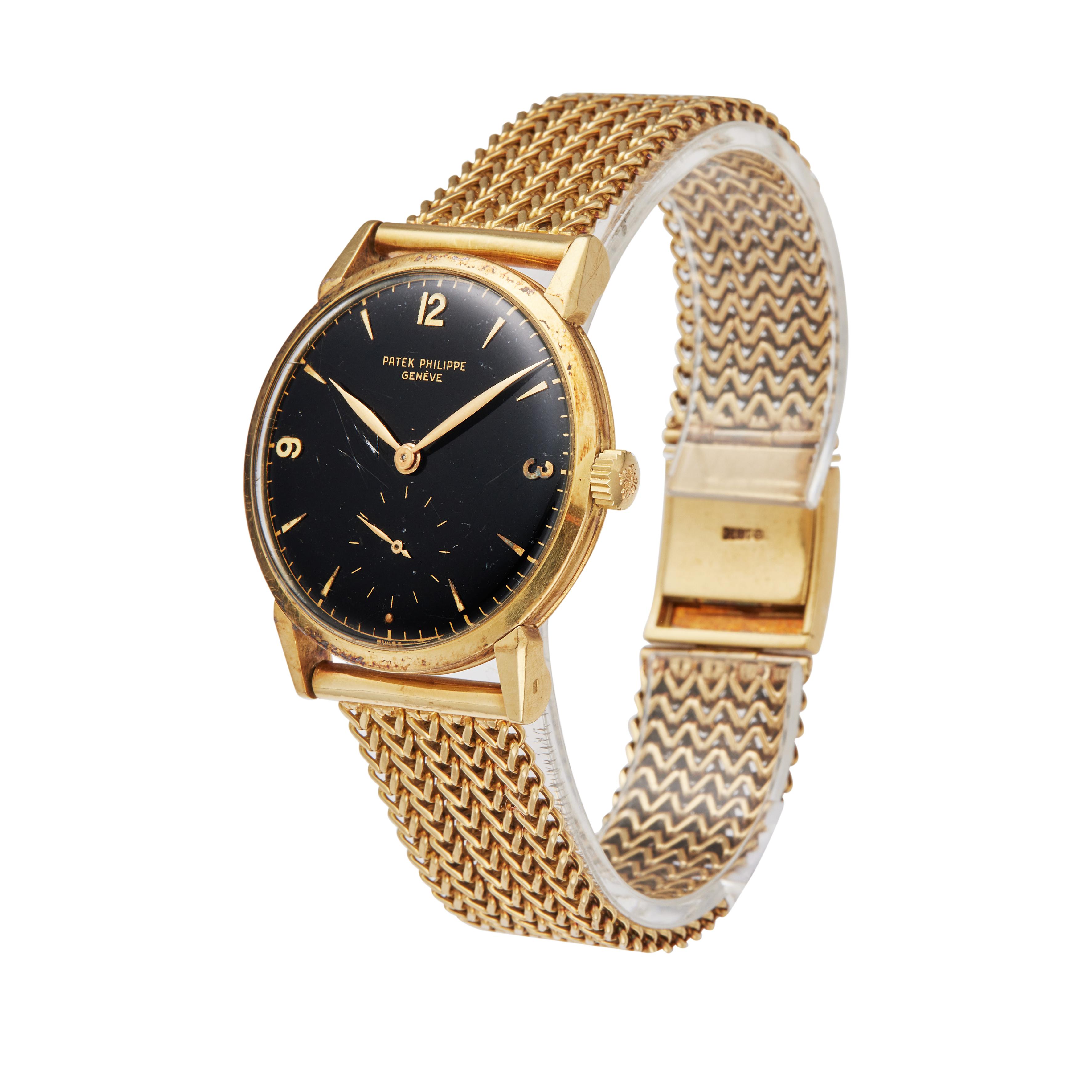 Reference 1578GM | A yellow gold wristwatch commissioned for General ...
