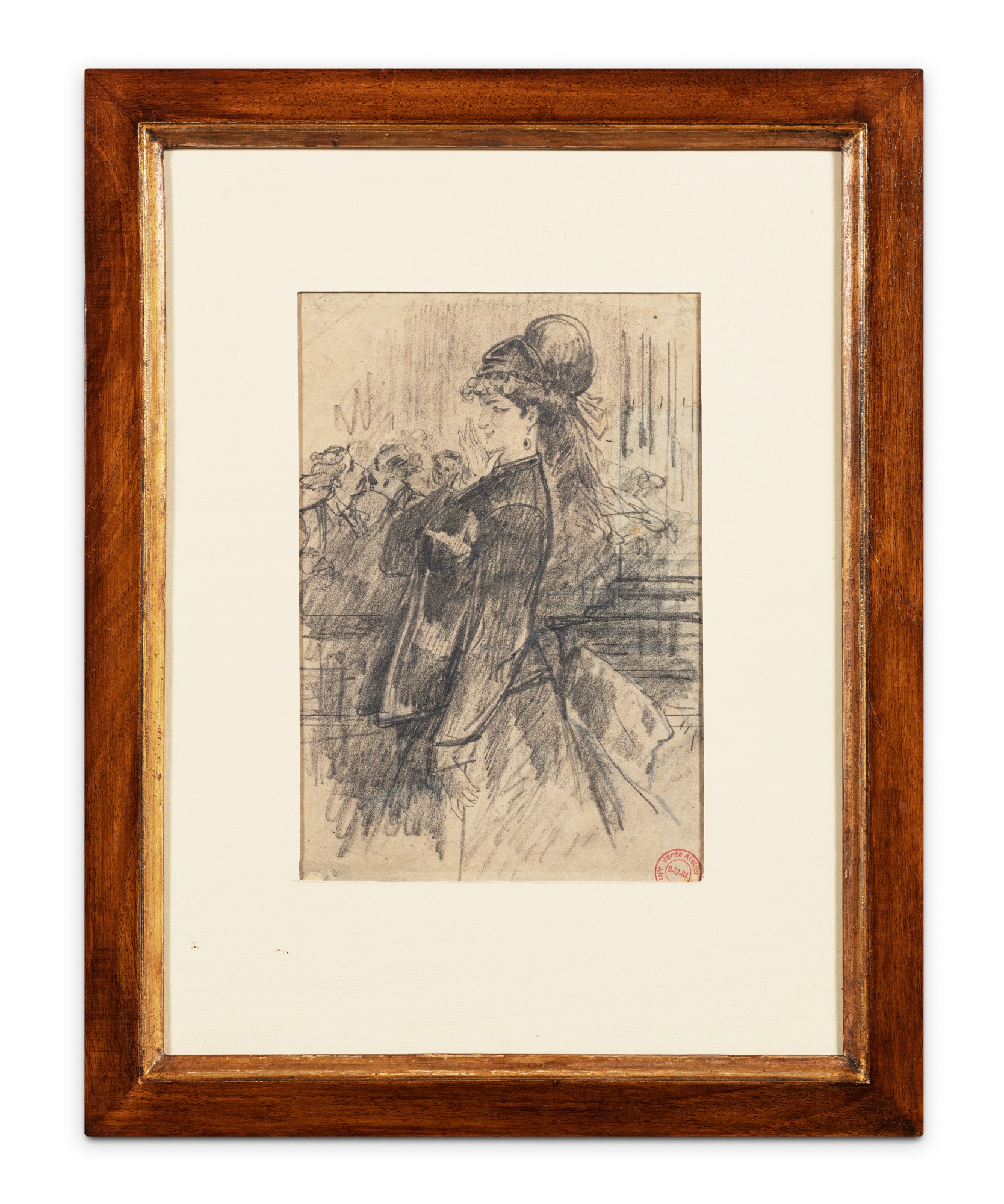 Portrait of a demi-mondaine | Portrait d'une demi-mondaine | De ...