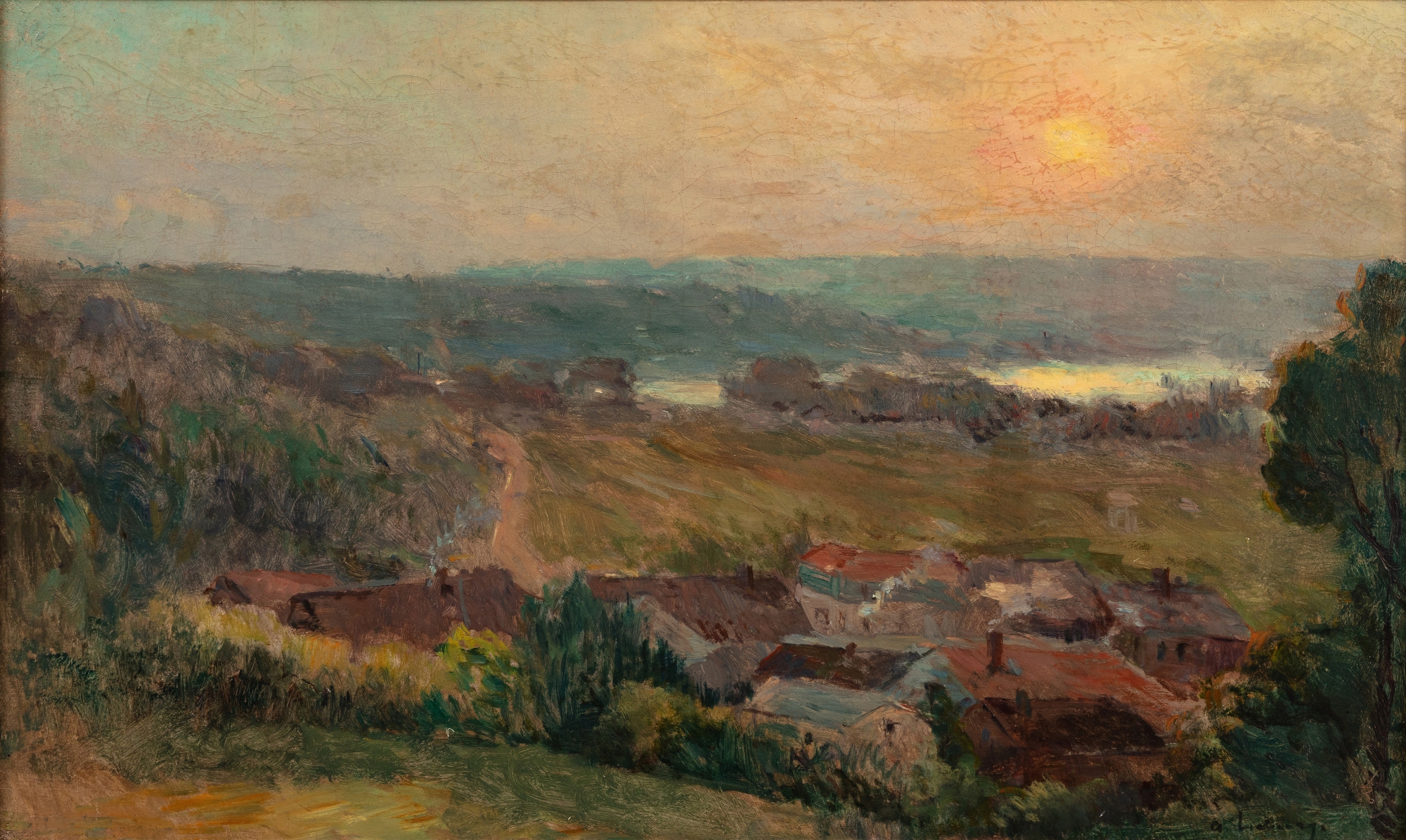 La Seine à Issy-les-Moulineaux | Art Impressionniste et Moderne Day ...