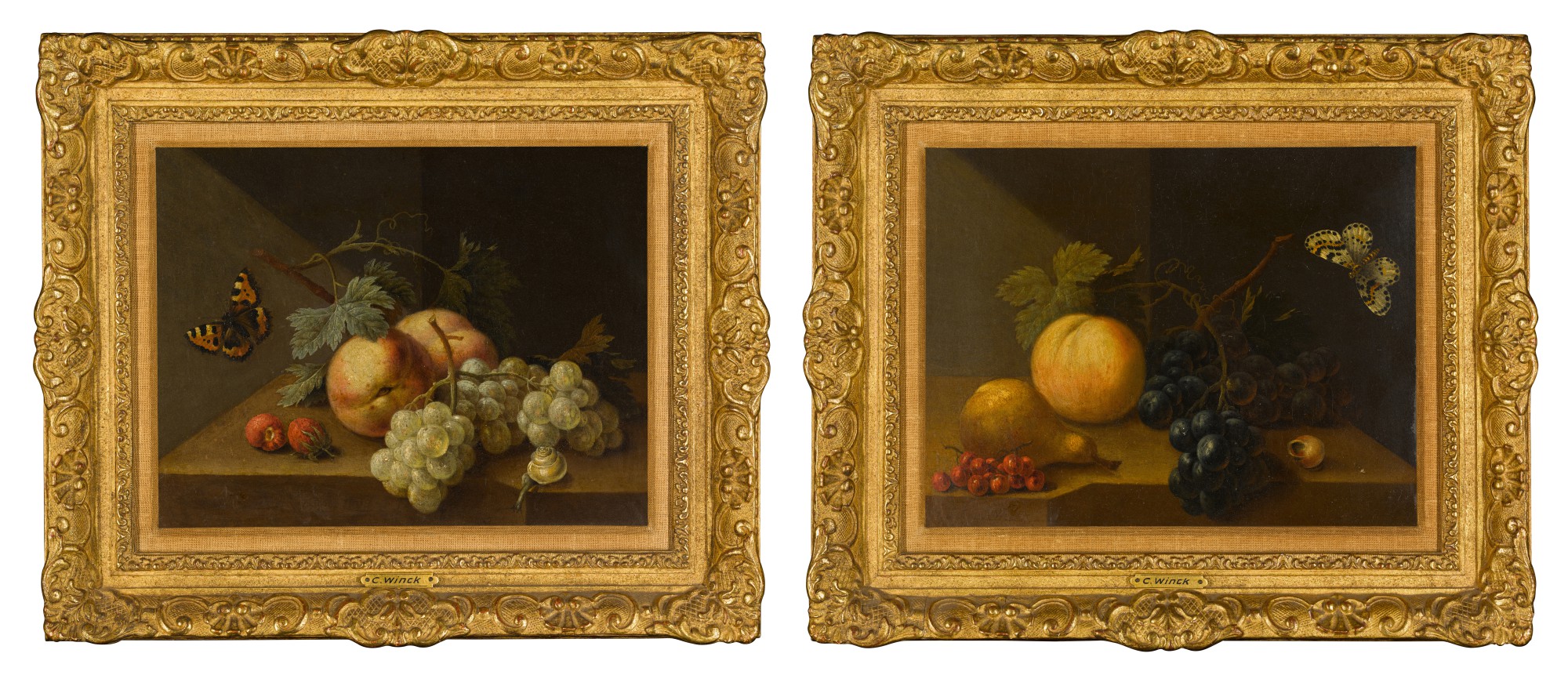 A pair of still lifes with fruit and butterflies | Old Masters Day ...