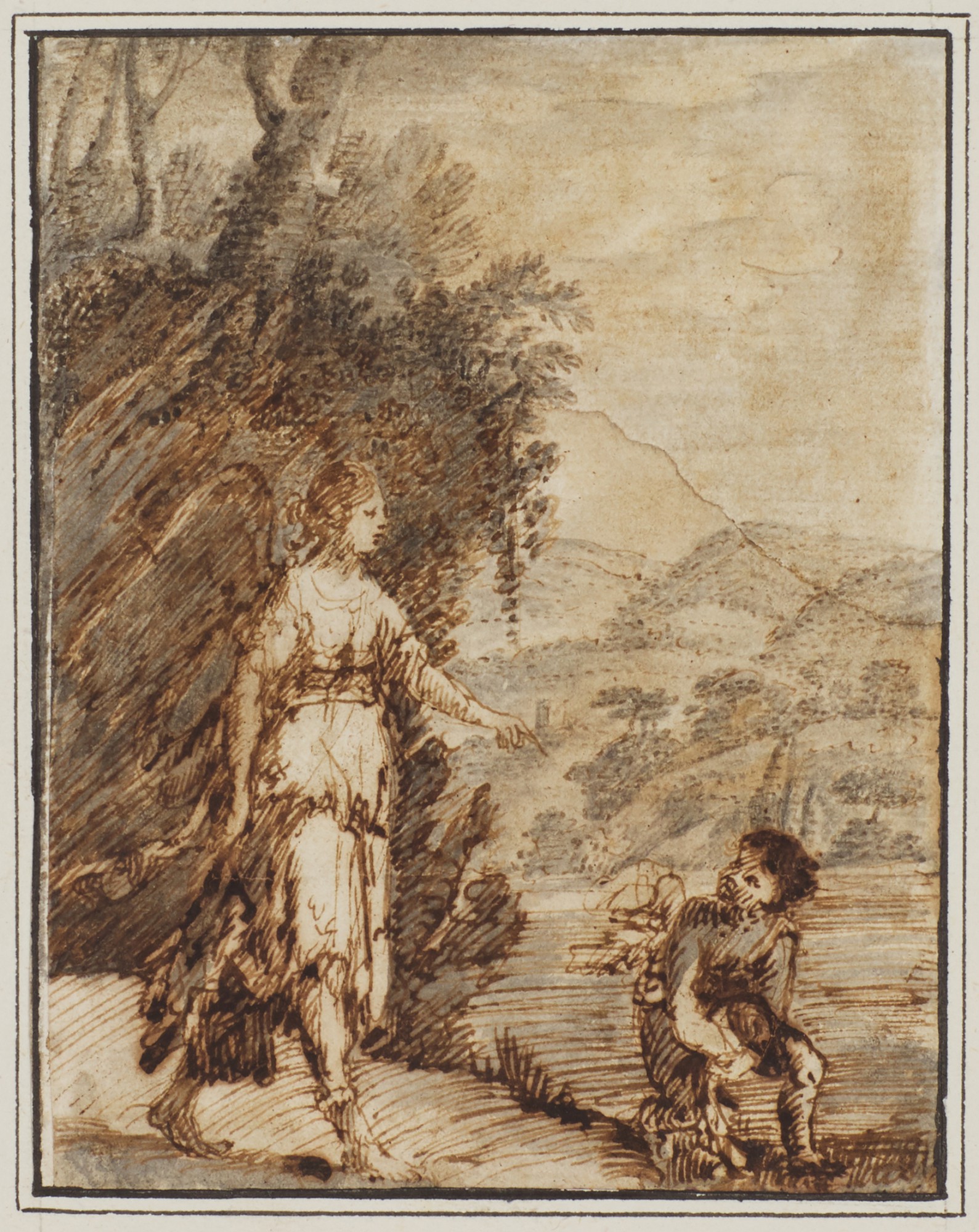 FOLLOWER OF ADAM ELSHEIMER | Tobias and the Angel | Old Master and ...