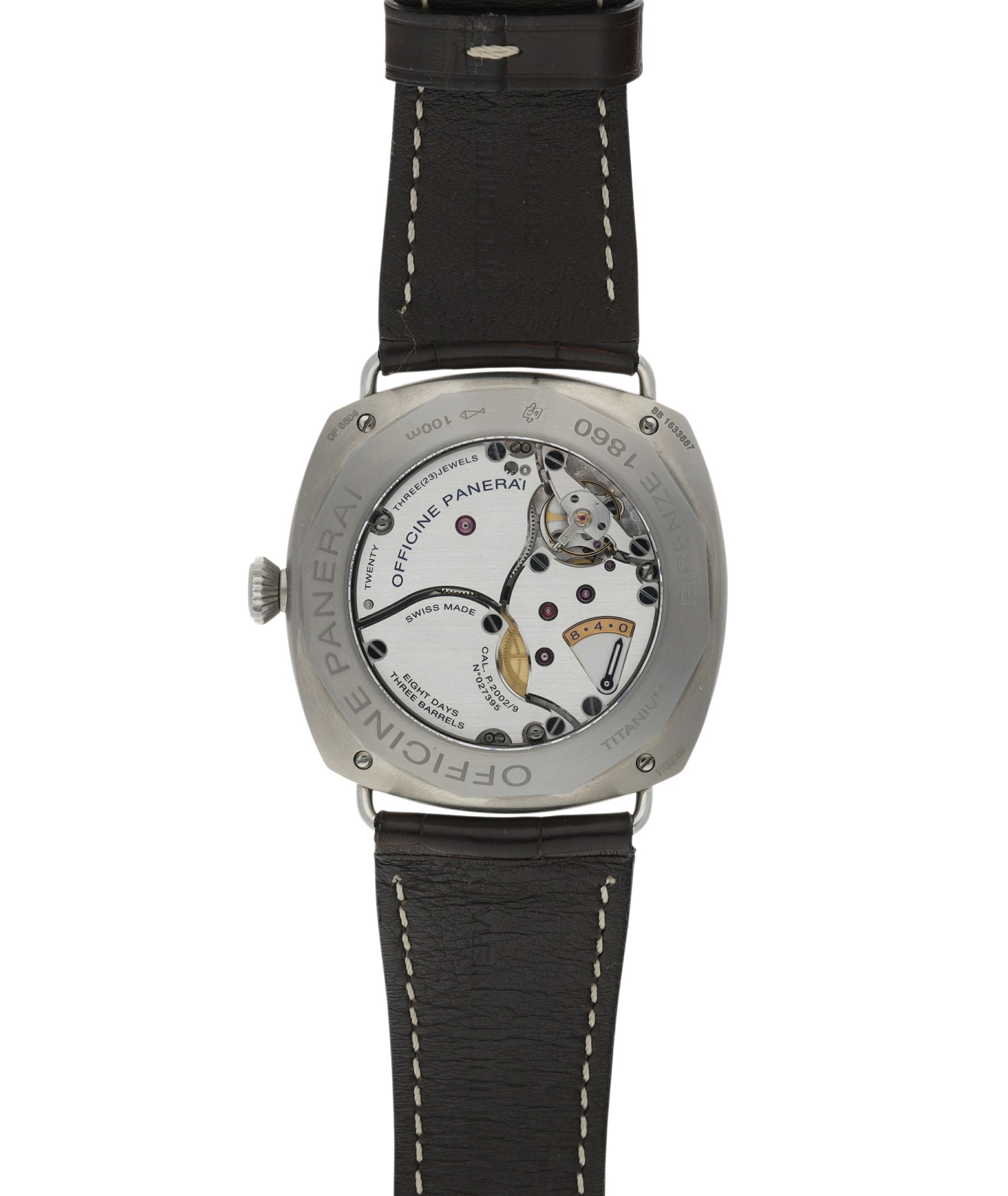 PANERAI | REFERENCE PAM00346 RADOMIR A TITANIUM WRISTWATCH WITH DATE ...