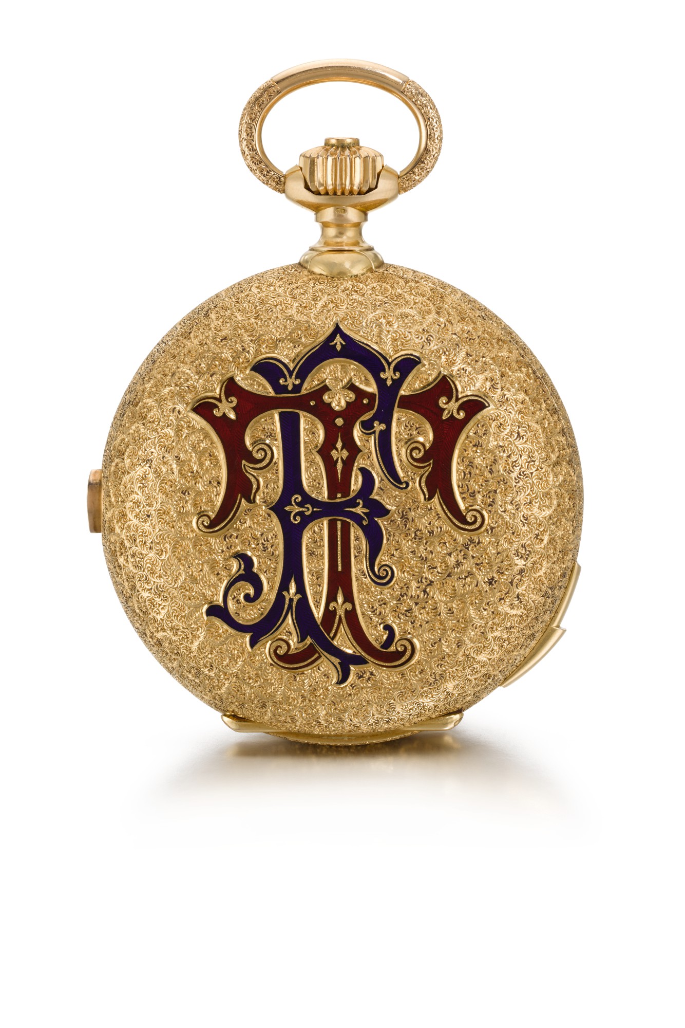 HAUSER ZIVY & CIE/LA ESMERALDA | A VERY FINE AND RARE GOLD AND ENAMEL ...