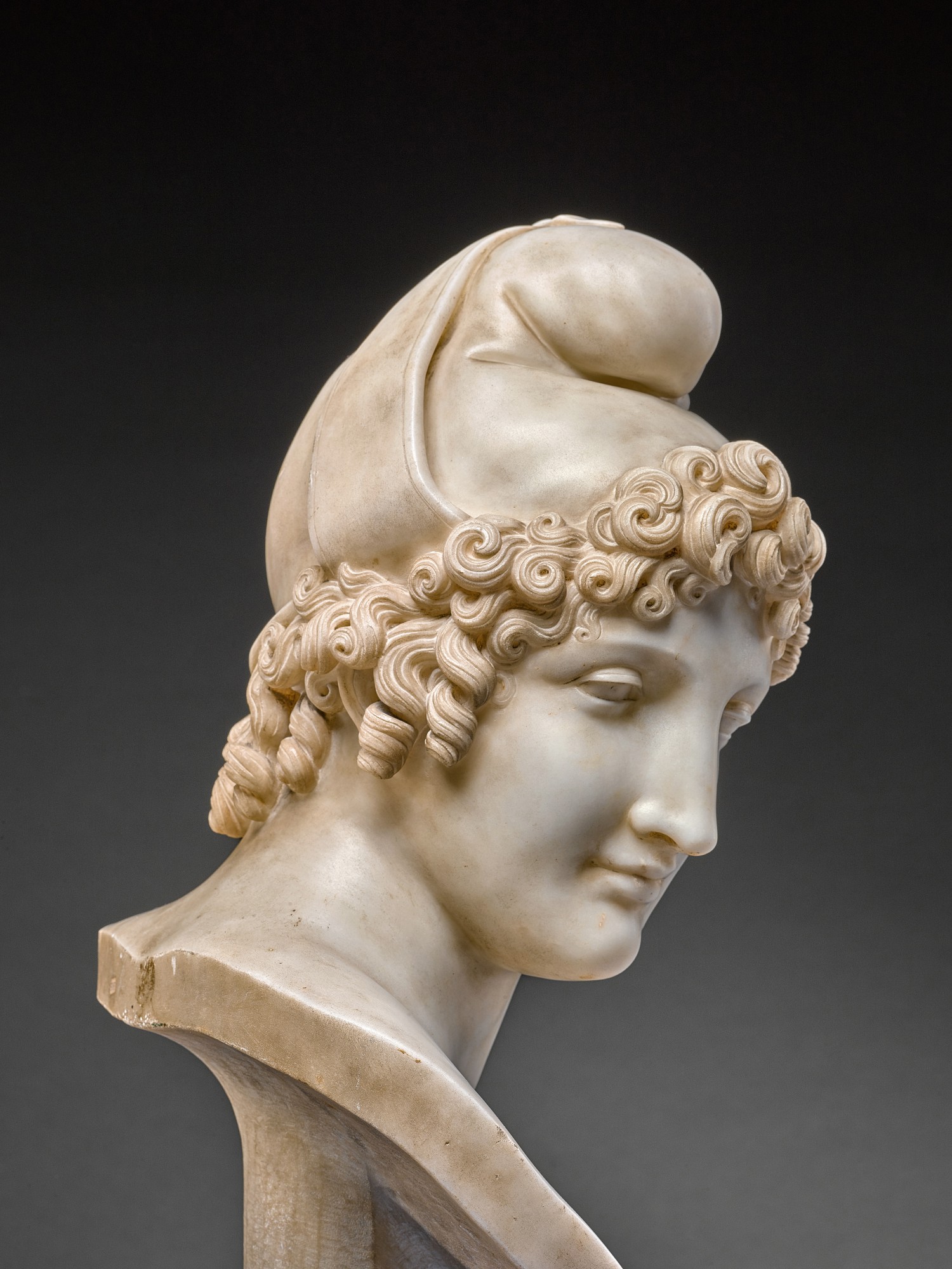 After Antonio Canova (1757-1822) | Italian, circa 1830 | Pair of Busts ...