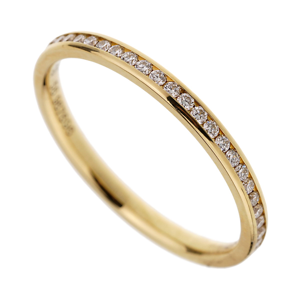 Fred Of Paris Rose Gold And Diamond Eternity Ring Available For ...