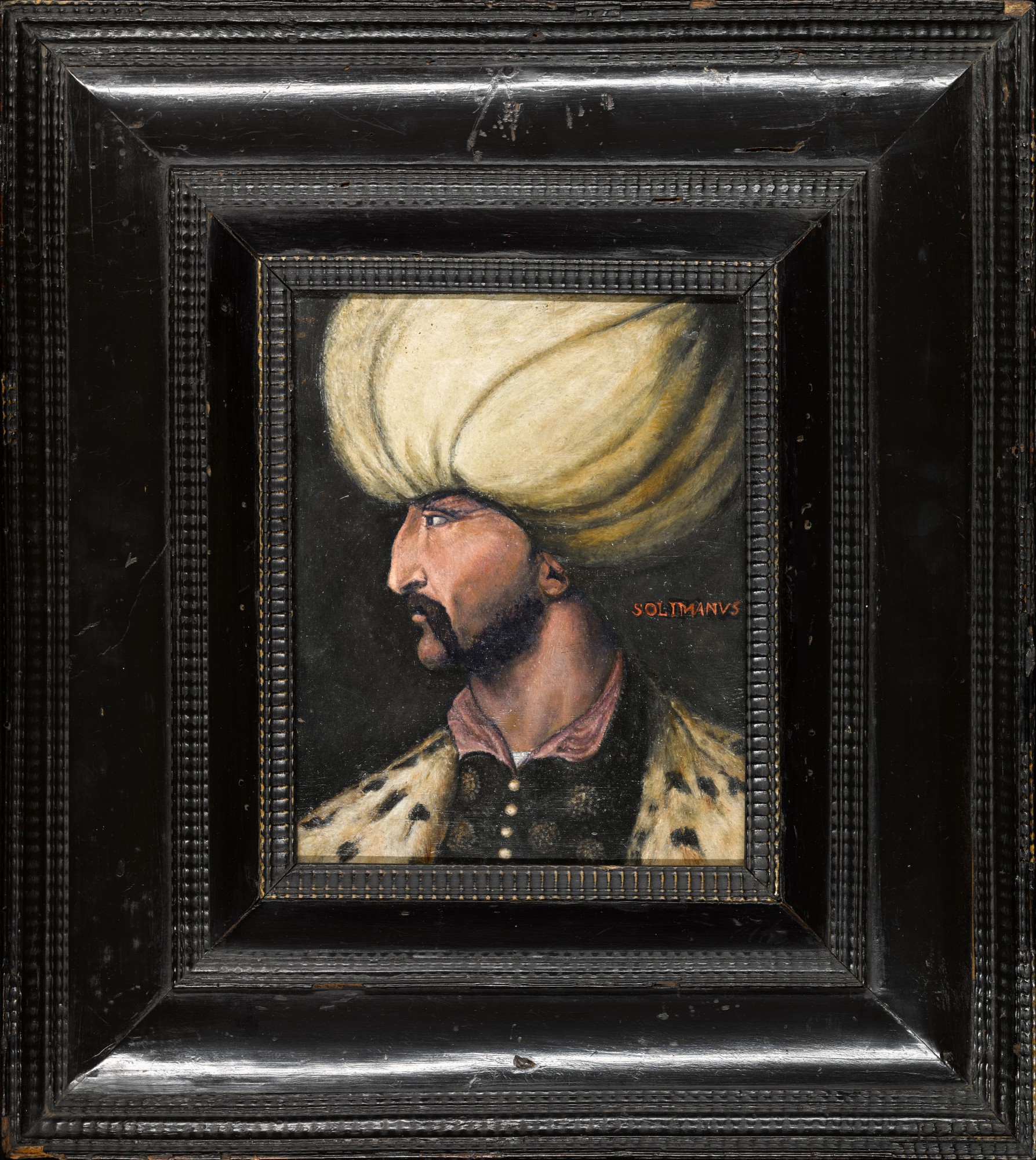 A rare and important portrait of Süleyman the Magnificent (r.1520-66 ...