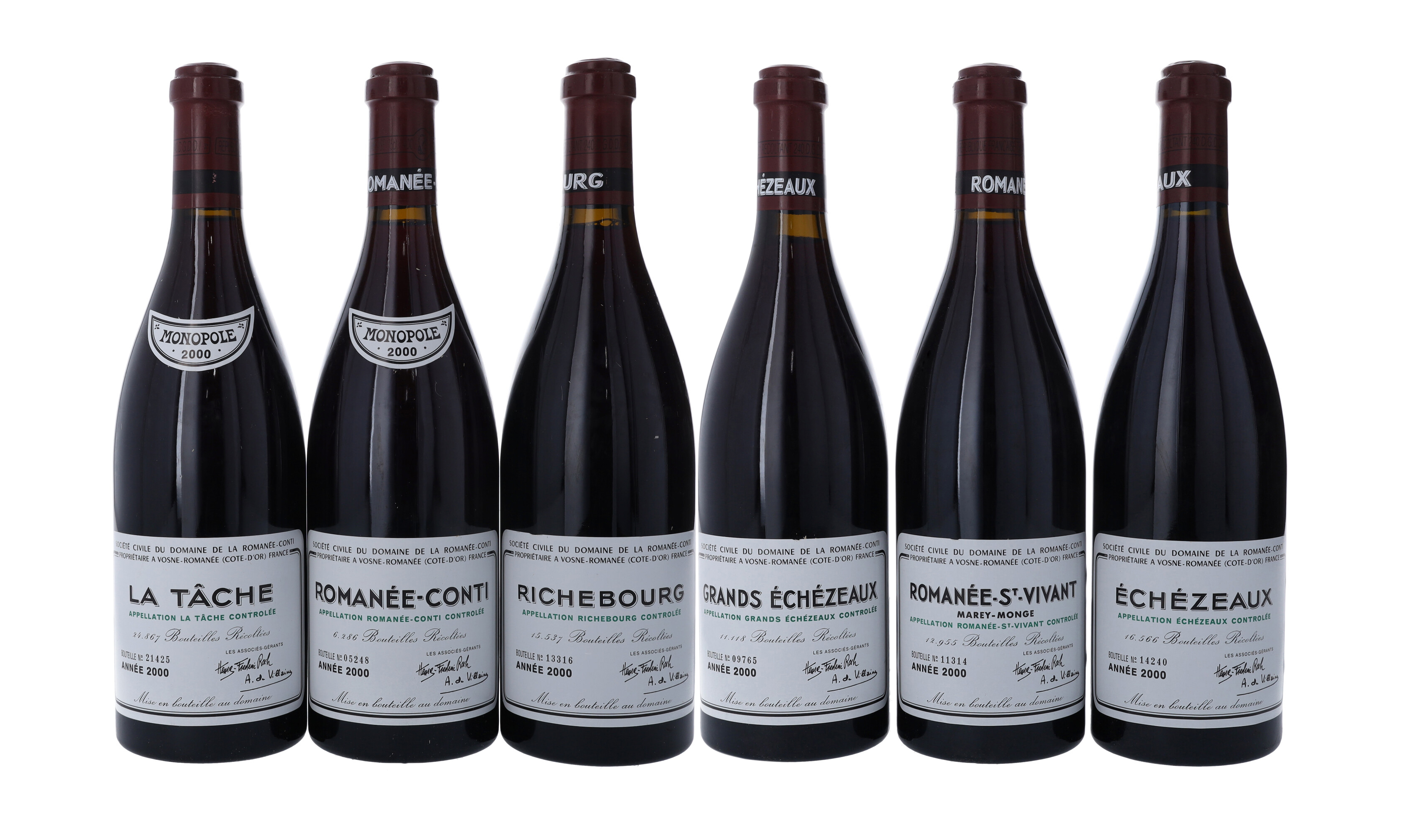DRC Assortment Case 2000 Domaine de la Romanée-Conti (12 BT) | The DRC ...