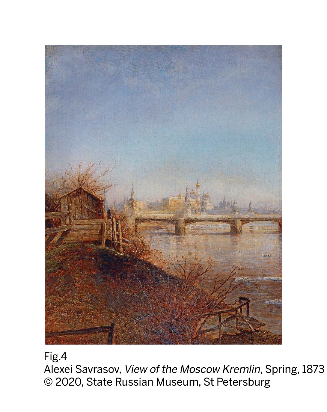 ALEXEI KONDRATIEVICH SAVRASOV | VIEW OF MOSCOW | Russian Pictures ...