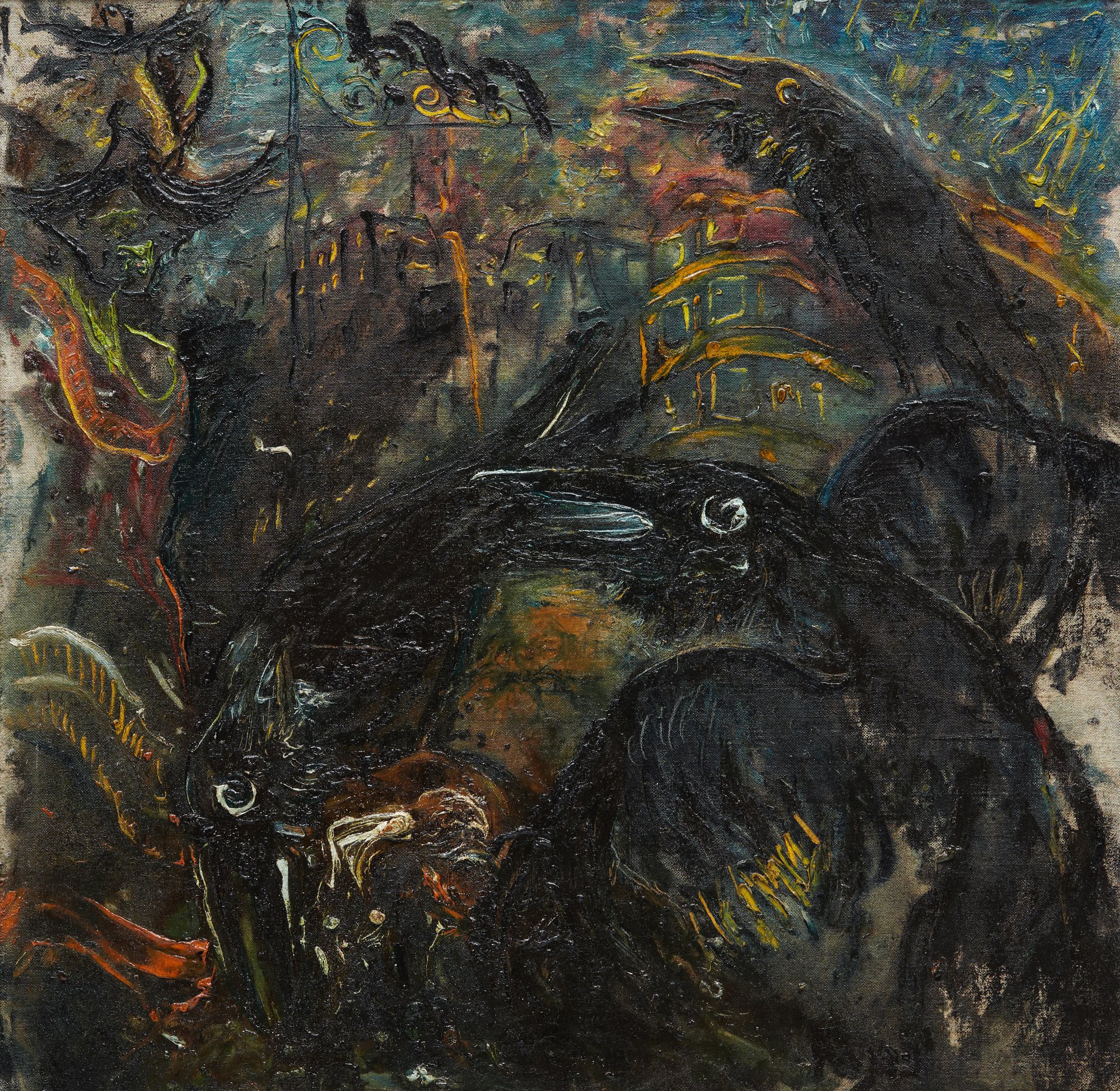 Affandi 阿凡迪 | Birds 飛鳥 | Modern Discoveries | Encounters | 2022 | Sotheby's