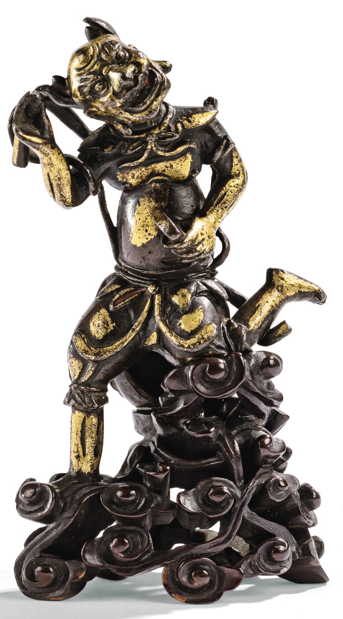 Rare DivinitÉ En Bronze Partiellement DorÉ Xie Xiie SiÈcle 十一至十二世紀