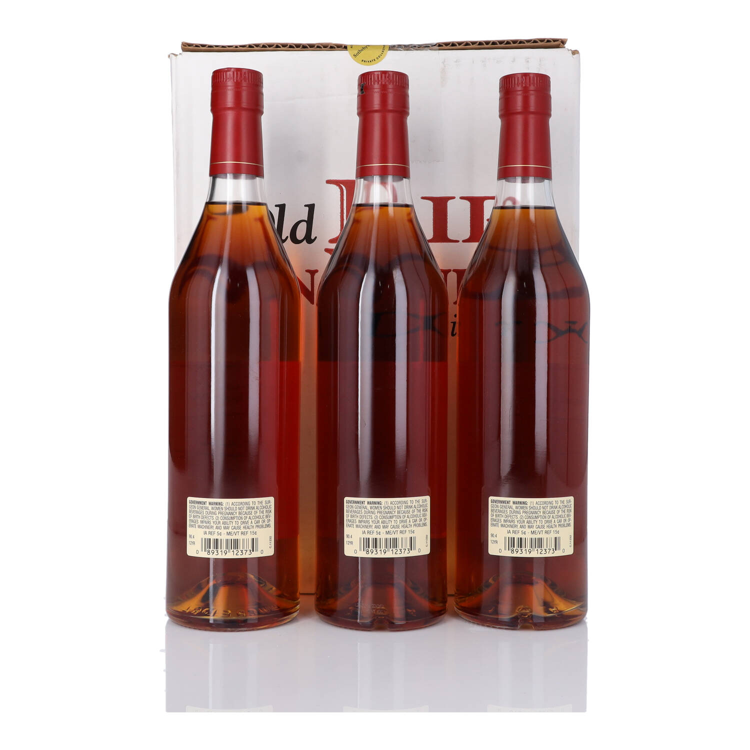 Van Winkle 12 Year Old Special Reserve Lot "B" 90.4 Proof NV (3 BT 75cl ...