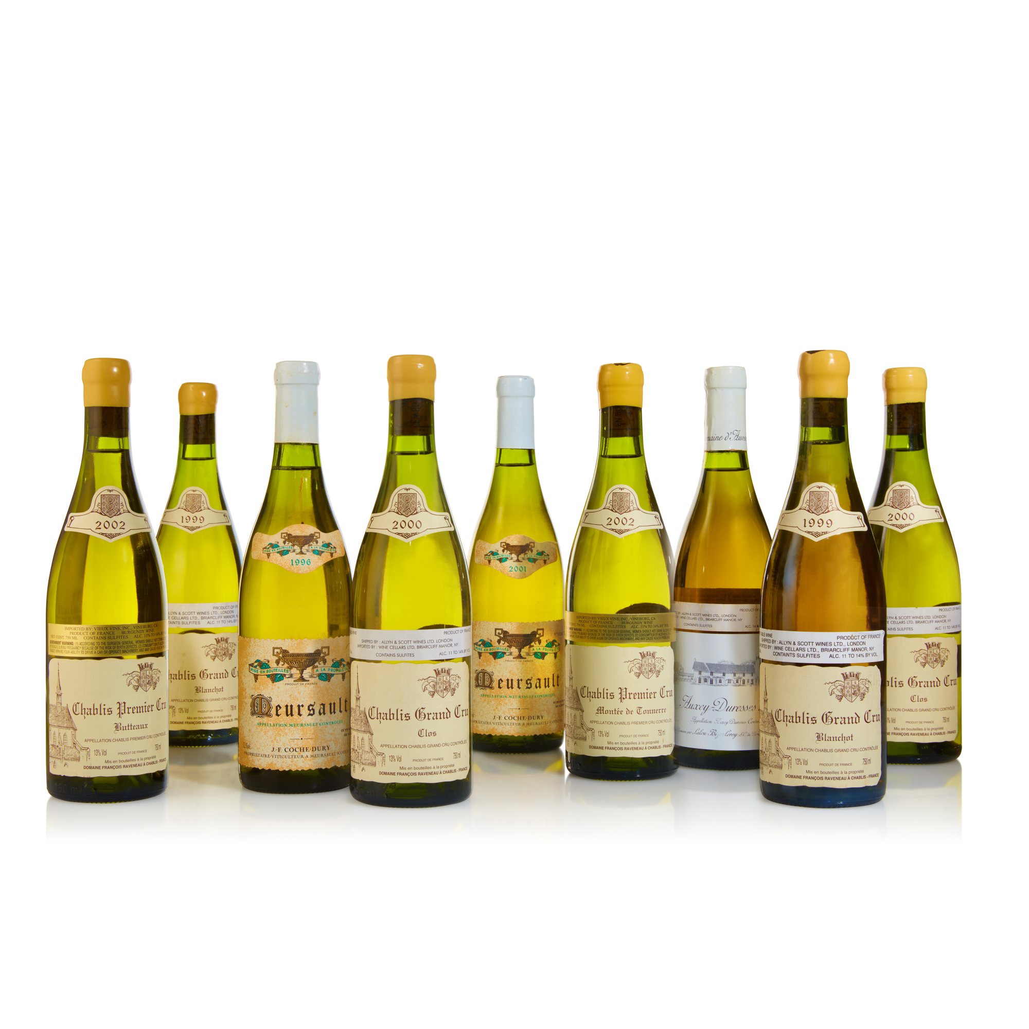 Meursault J.-F. Coche-Dury "Vertical" (2 BT) | A Celebration of ...