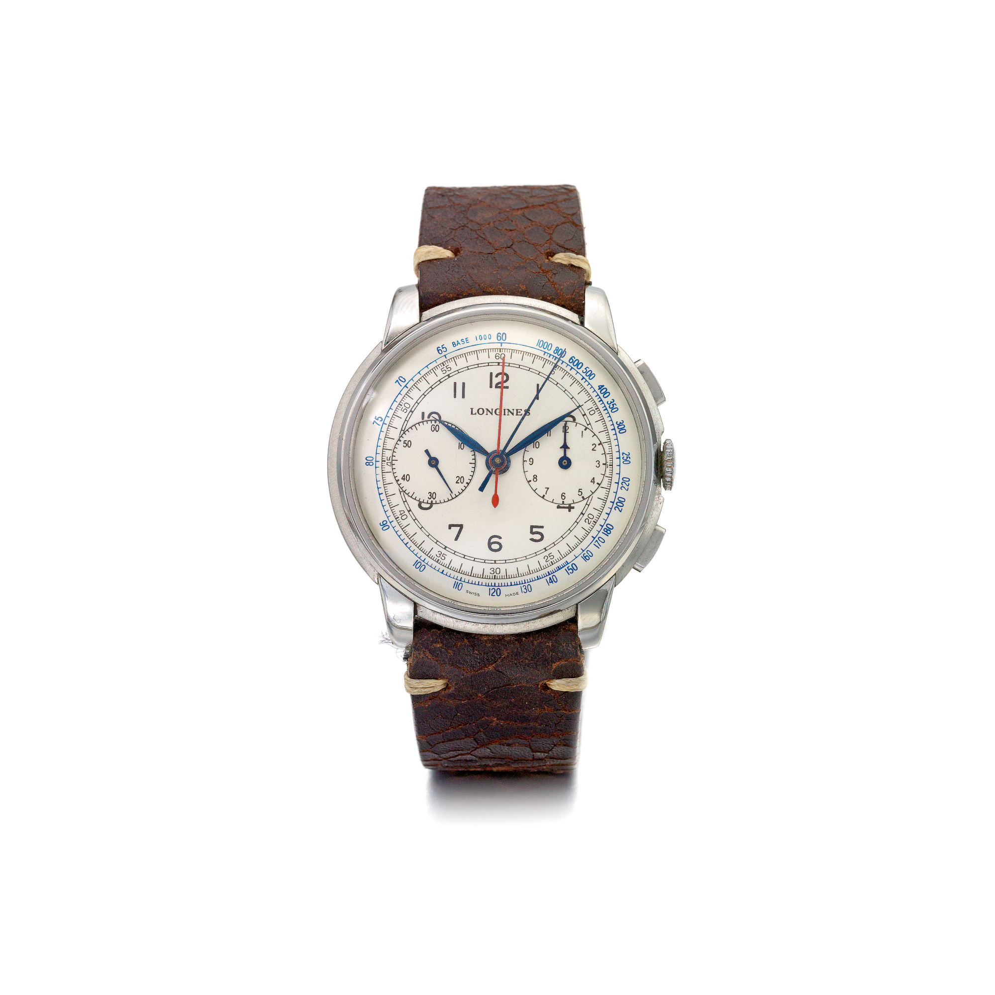 LONGINES | REF 5161, A STAINLESS STEEL CHRONOGRAPH WRISTWATCH WITH ...
