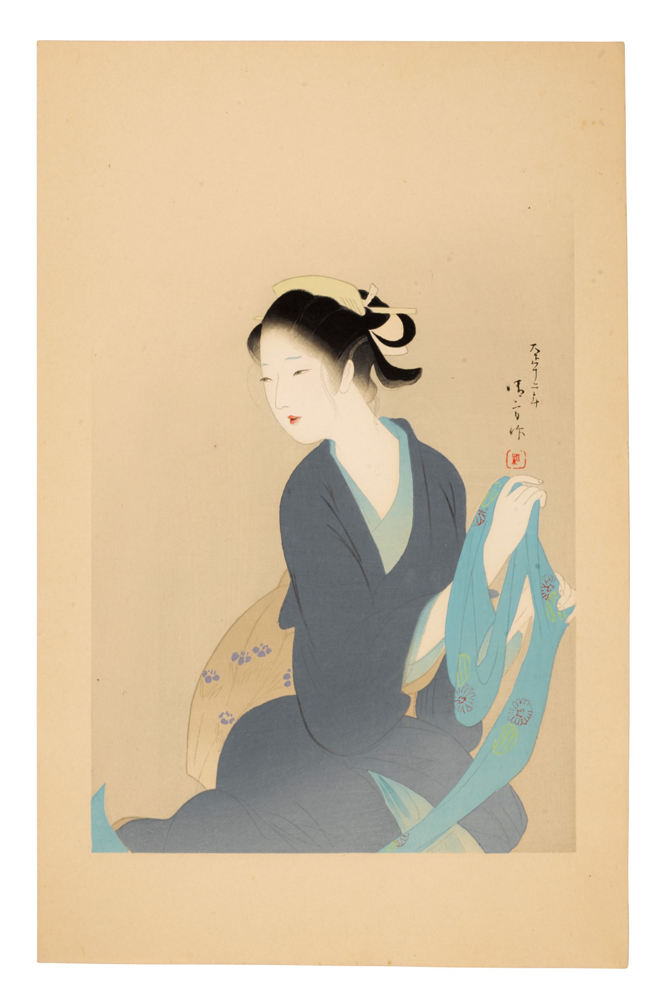 Shima Seien (1892-1970) Kaburagi Kiyokata (1878-1973) Yamamura Koka ...