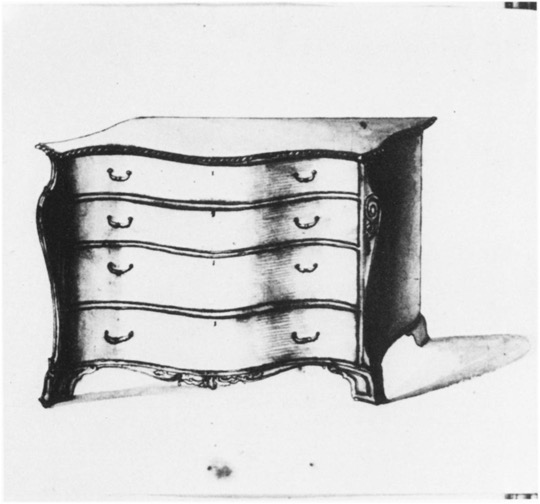 A Pair of George III Mahogany Serpentine-Front Commodes, Circa 1760 ...