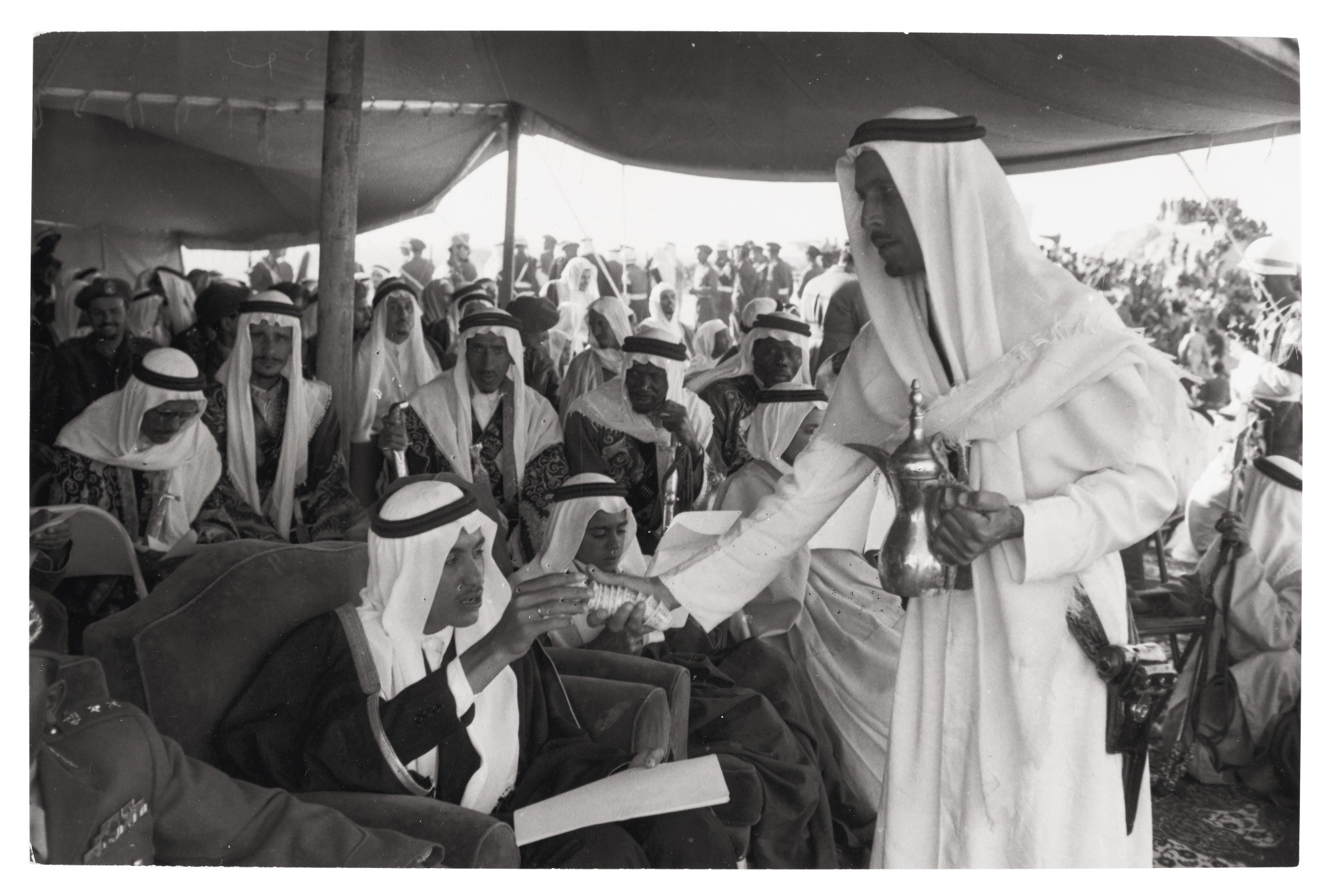 Saudi Arabia | Group of photographs and one glass negative. (Includes 2 ...
