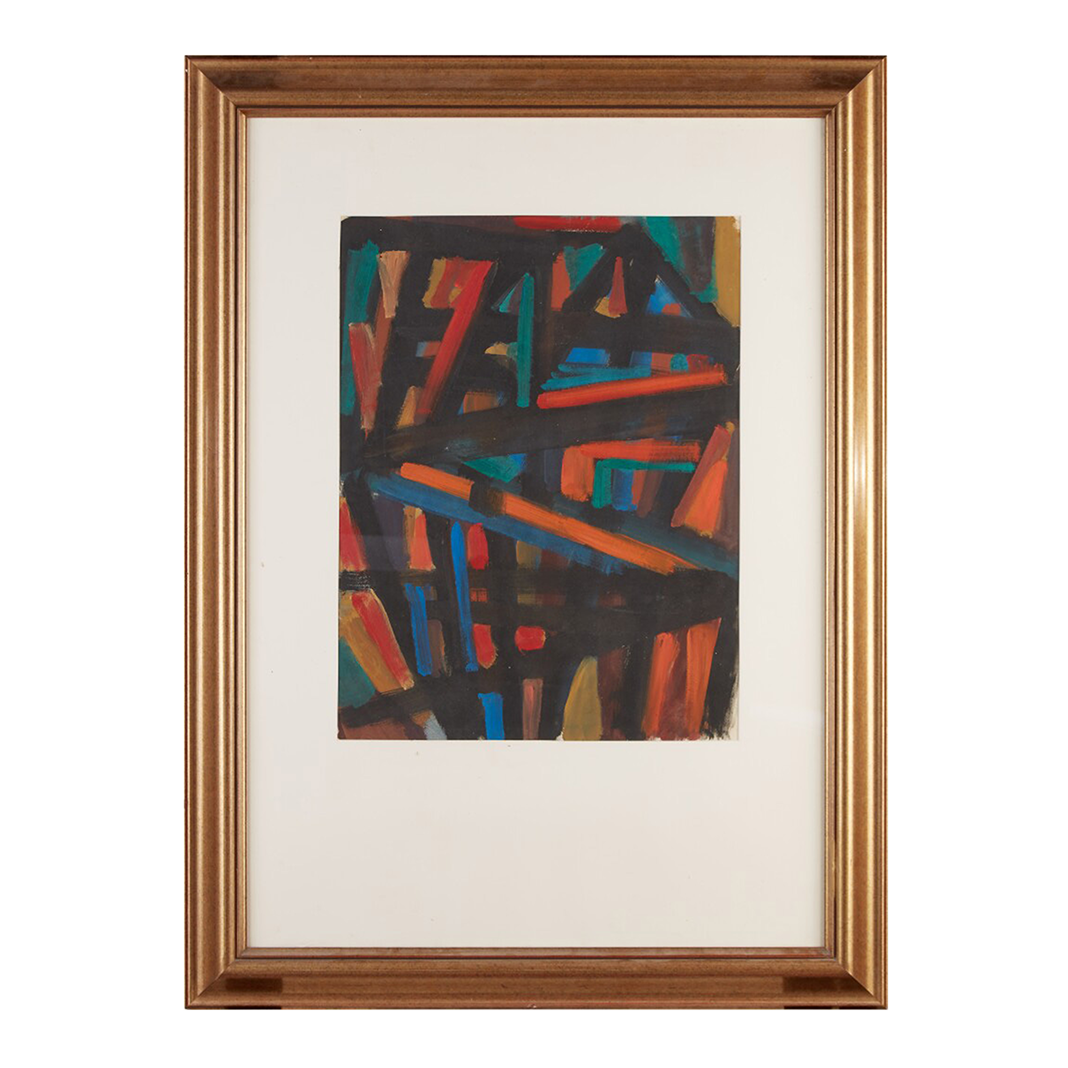 Pascual Navarro Vintage Composición Abstracta Available For Immediate ...