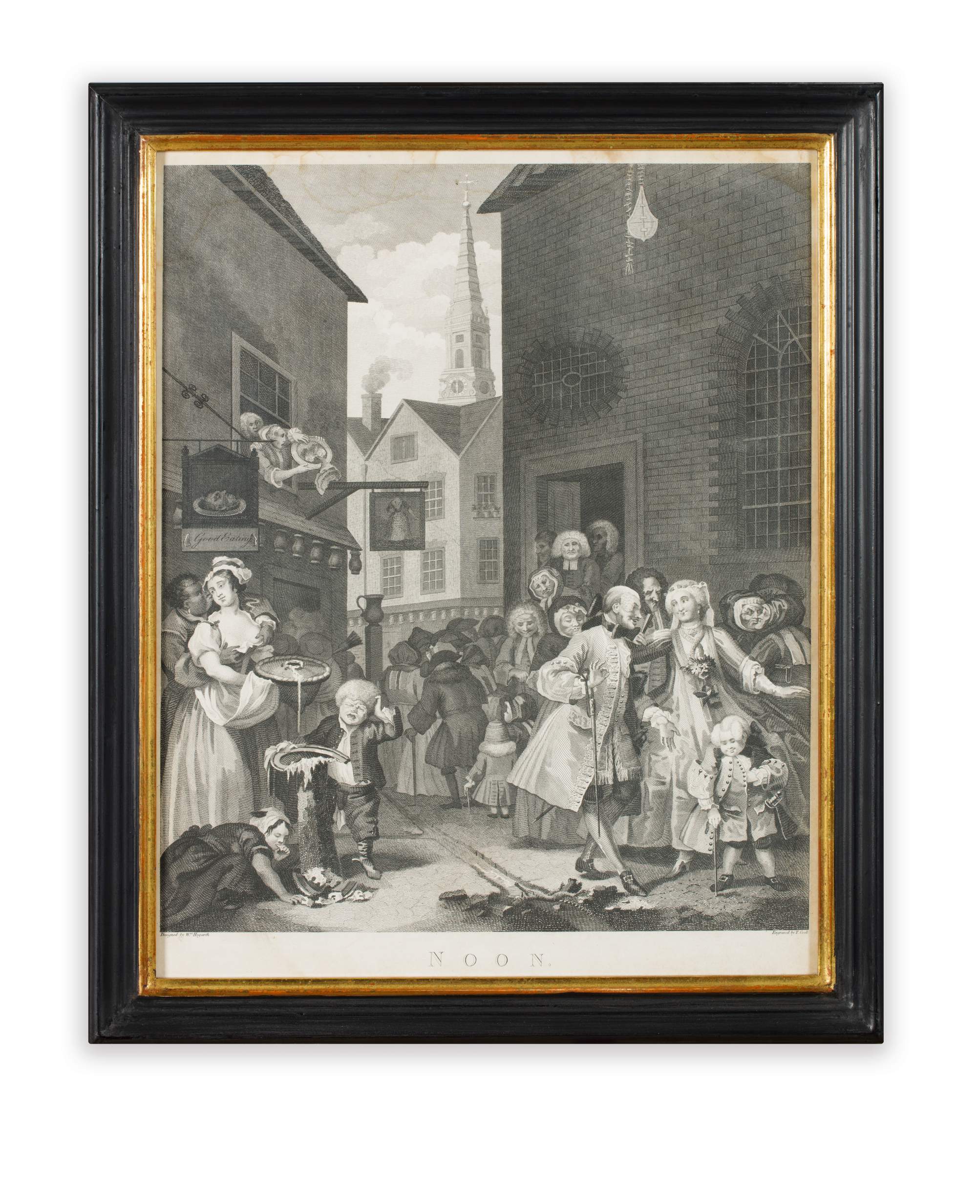 AFTER WILLIAM HOGARTH [D'APRÈS WILLIAM HOGARTH] (i) THE FOUR TIMES OF ...