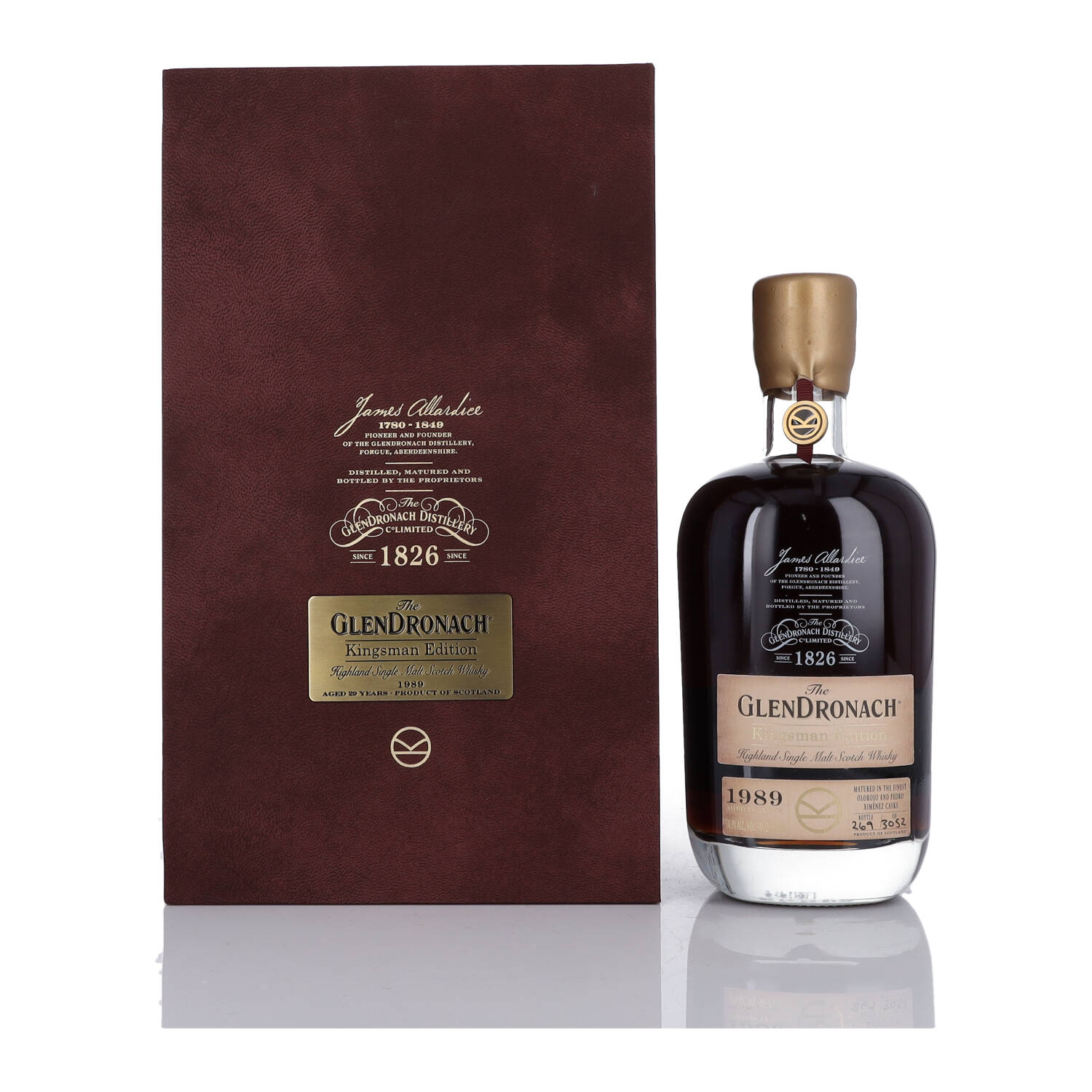 The Glendronach Kingsman Edition 29 Year Old 50.1 abv 1989 (1 BT 75cl ...