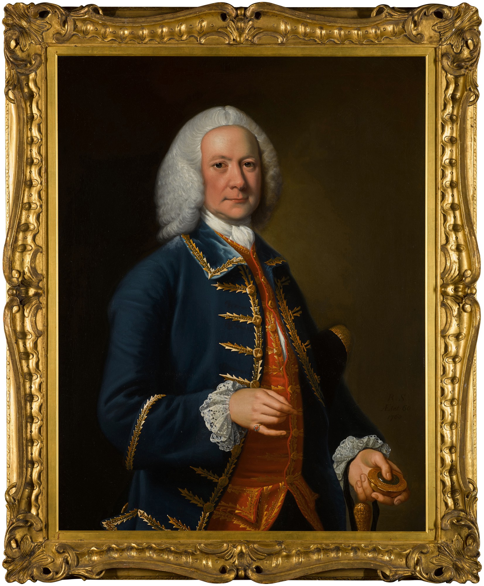 Portrait of Robert Sutton (1699–1776), of Scofton Hall, Nottinghamshire ...