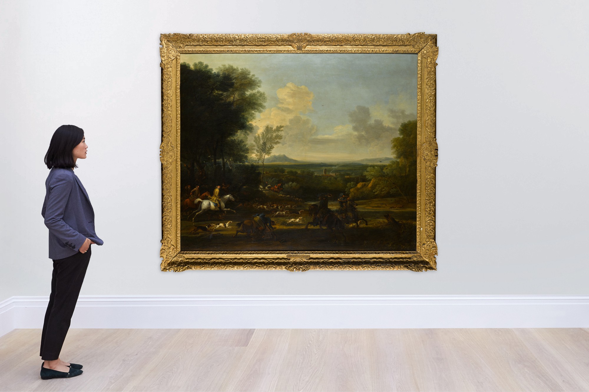 The Chase: Hunting in Leicestershire | 《追捕：萊斯特郡的狩獵》 | Old Masters ...