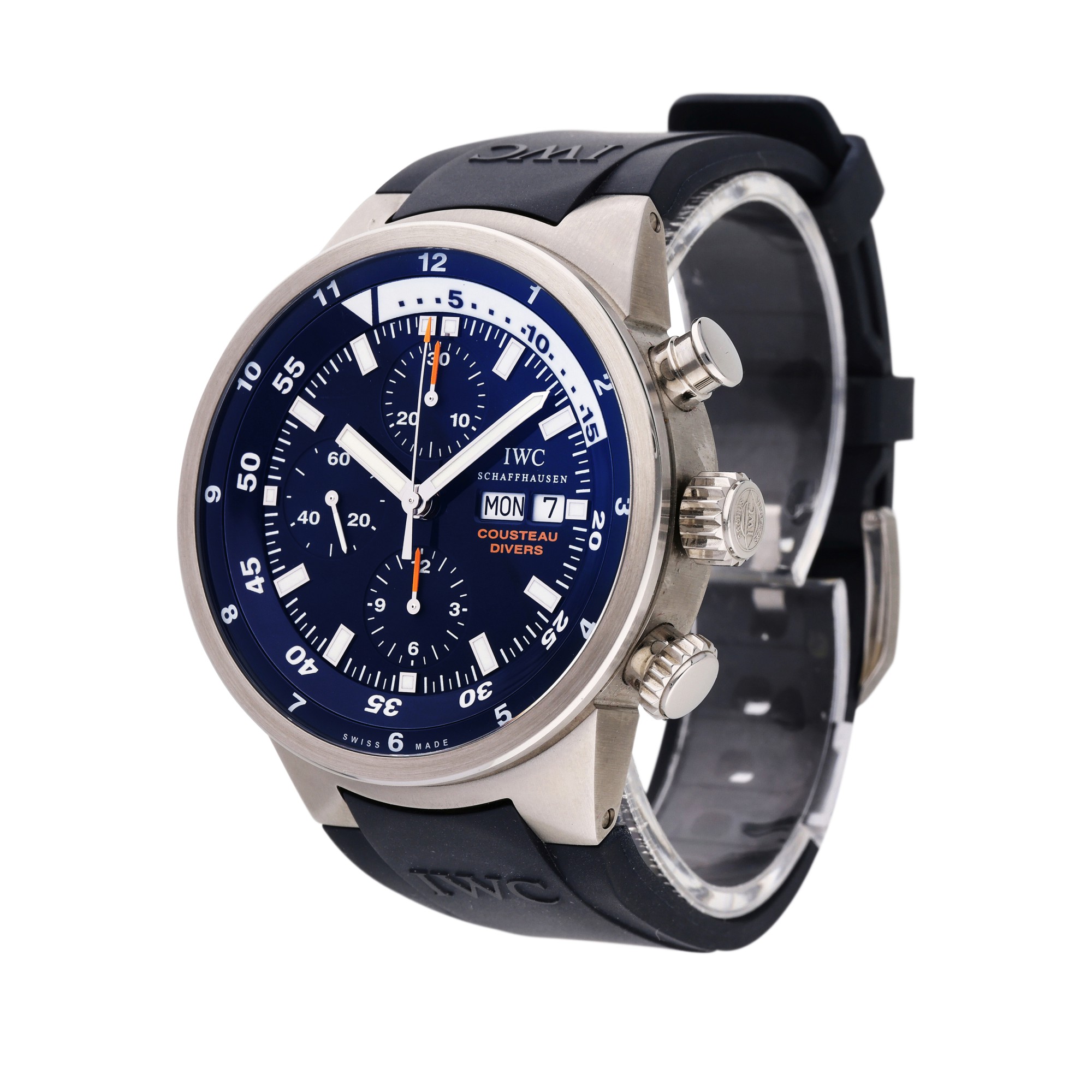 Reference IW3782 Aquatimer Chronograph Tribute to Calypso 'Cousteau ...