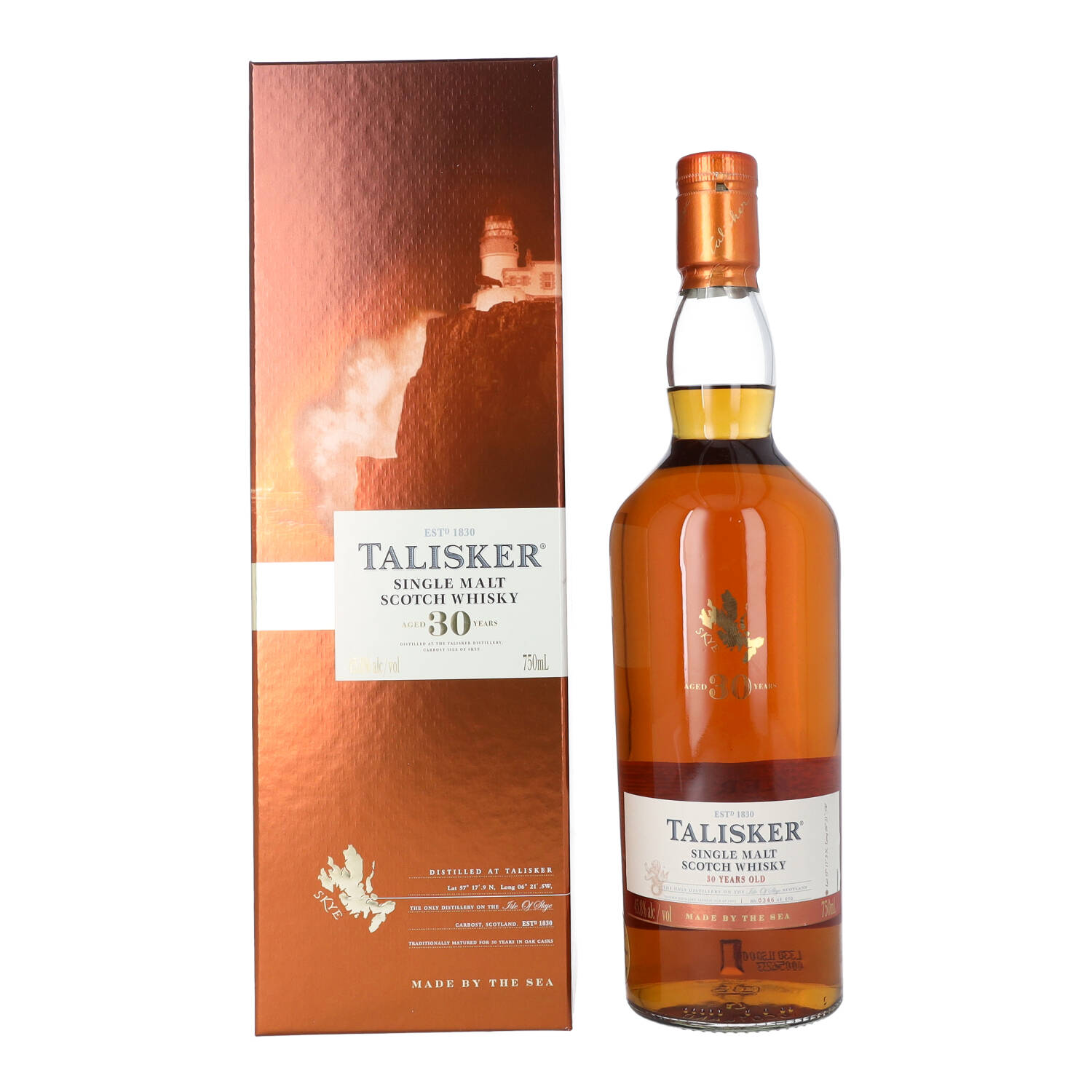 Talisker 30 Year Old 45.8 abv NV (1 BT75) | Whisky & Whiskey | The ...