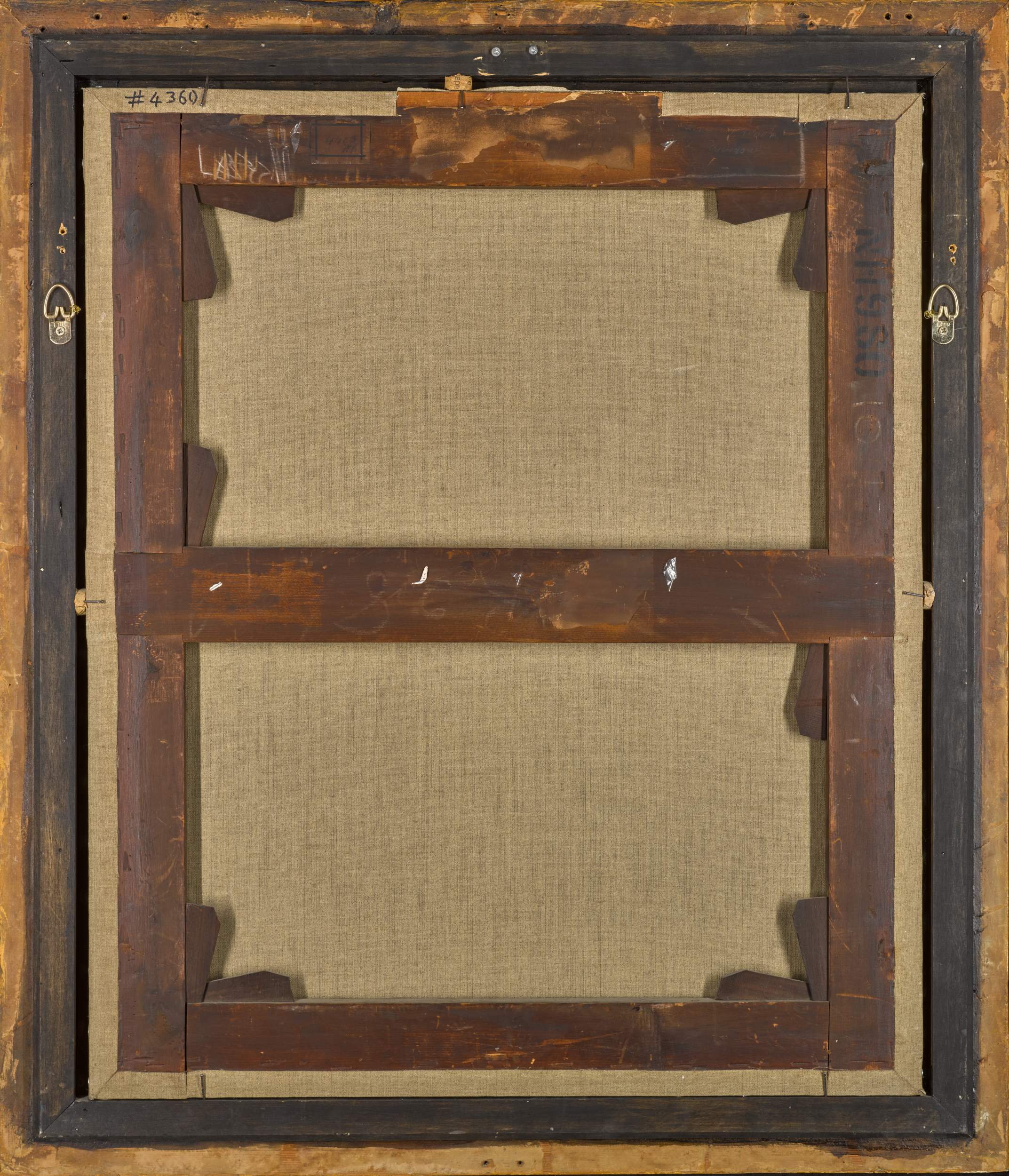 A group portrait of Thomas Banks with his wife and son, all full-length ...