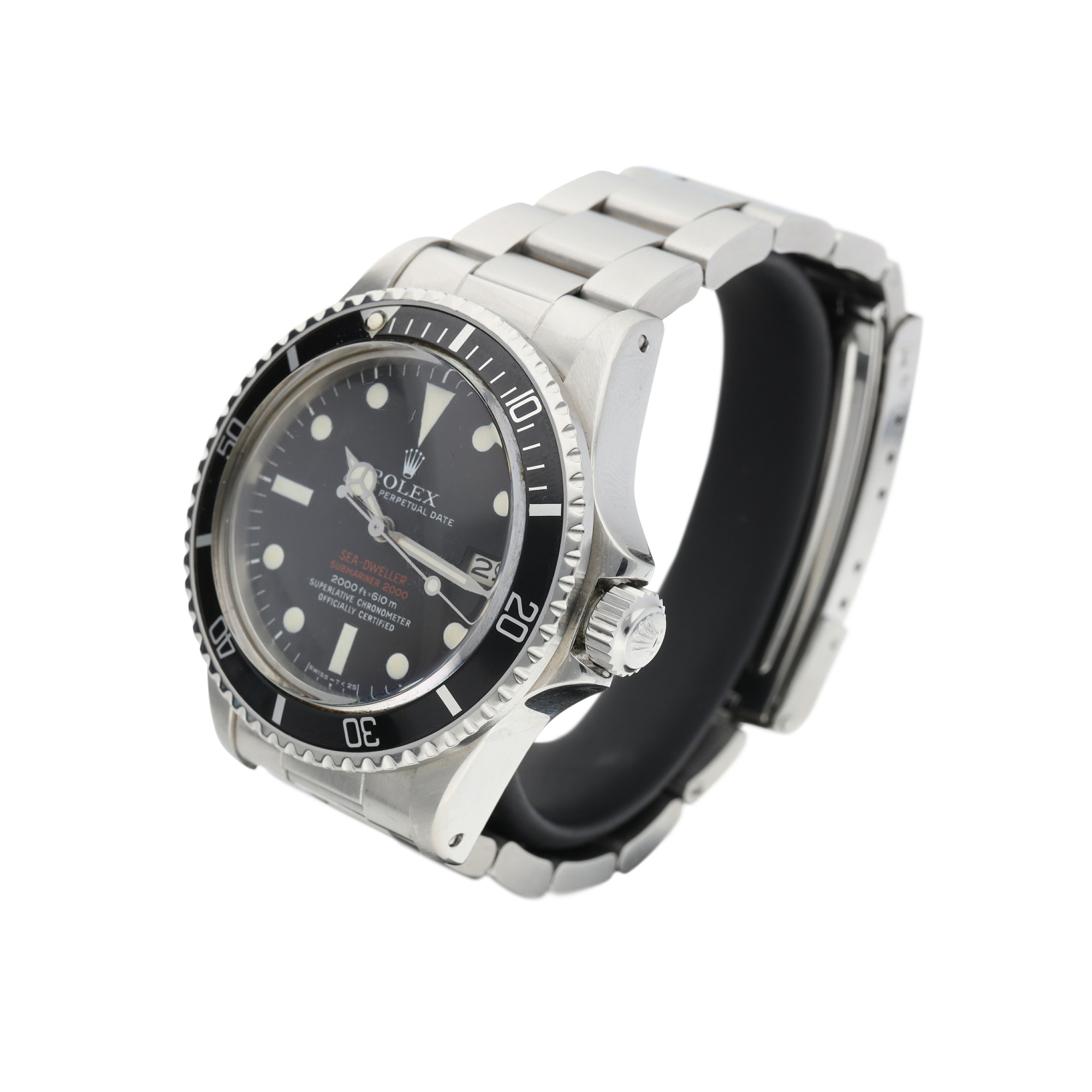 ROLEX | REFERENCE 1665 DOUBLE RED SEA DWELLER A STAINLESS STEEL ...