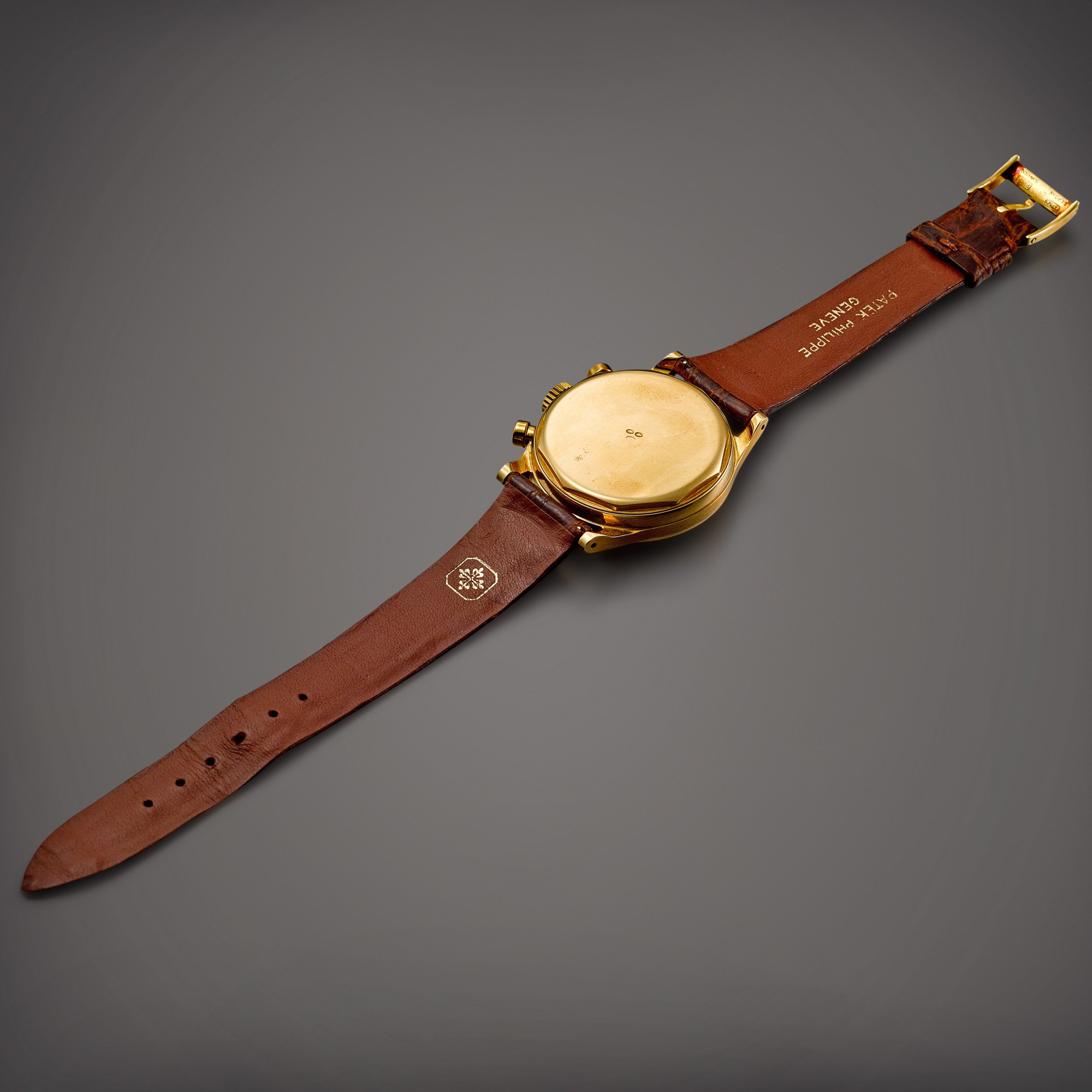 Reference 1463 | An extremely well preserved yellow gold chronograph ...