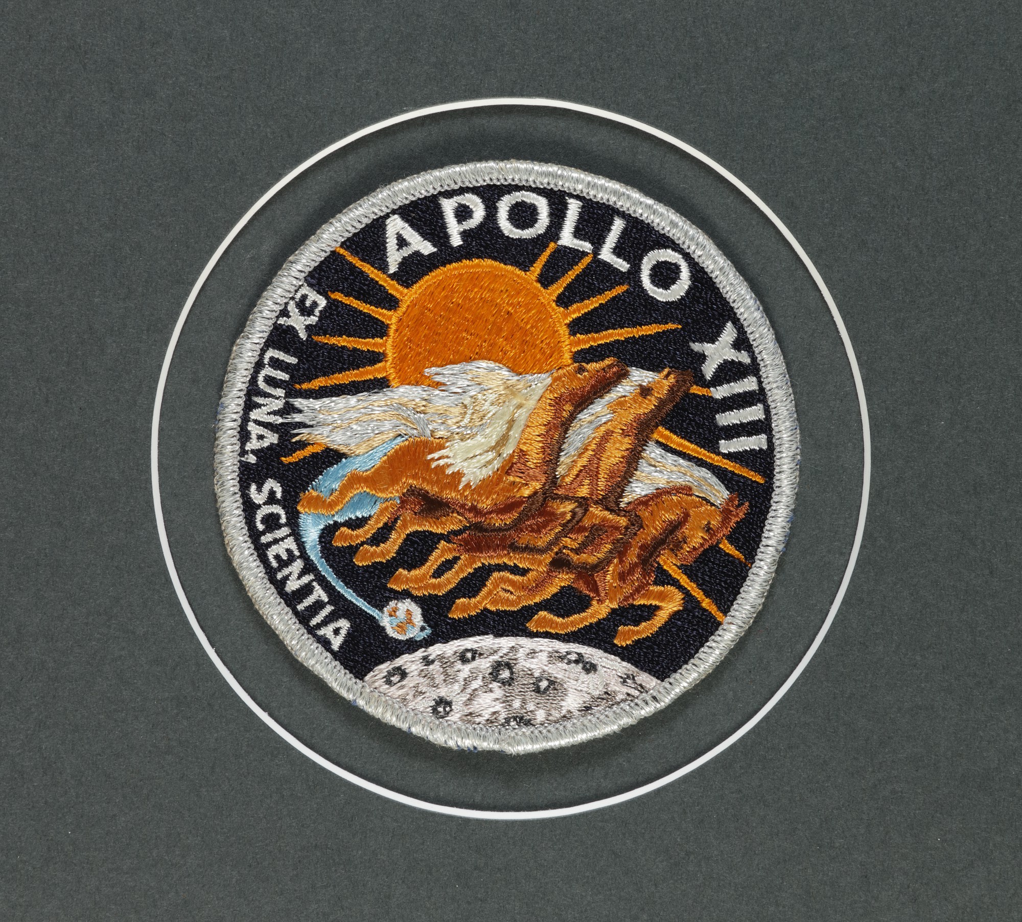 [APOLLO 13]. BLACK AND WHITE PHOTOGRAPH, SIGNED AND INSCRIBED BY JAMES ...