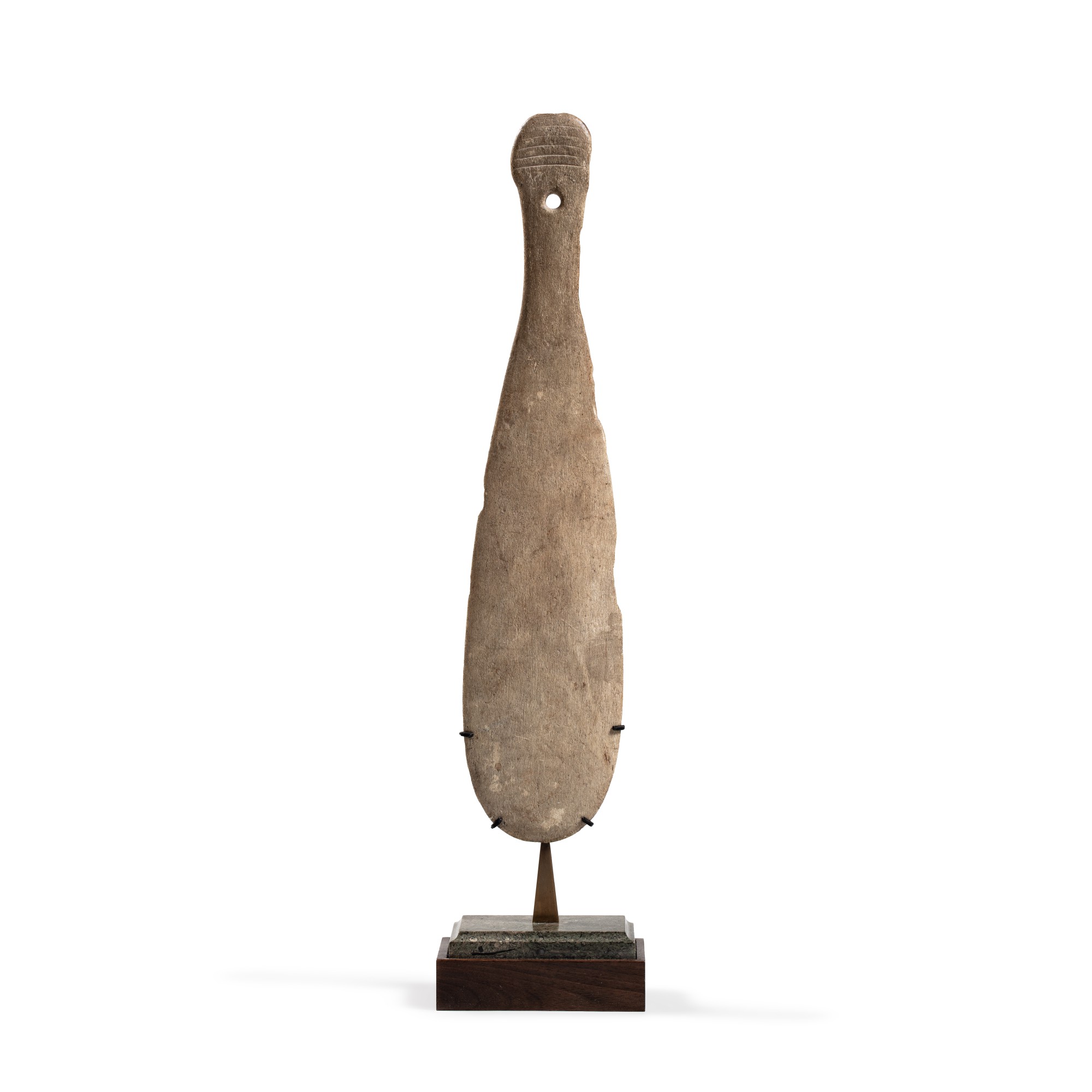 Whale bone club patu paraoa, Maori, New Zealand, 19th century | Massue ...