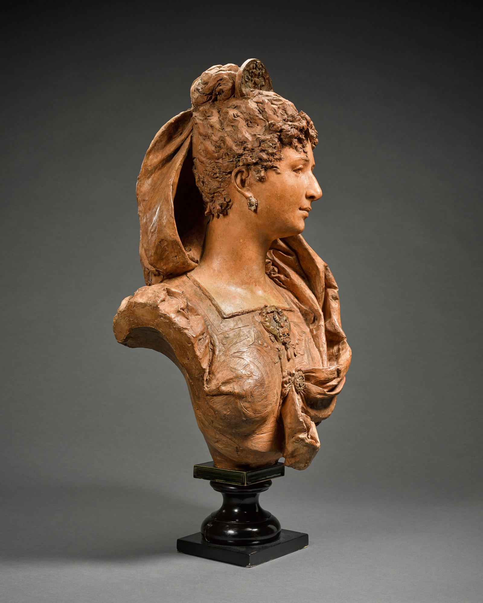 Bust of Marguerite Bellanger (1838-1886) | 19th and 20th Century ...
