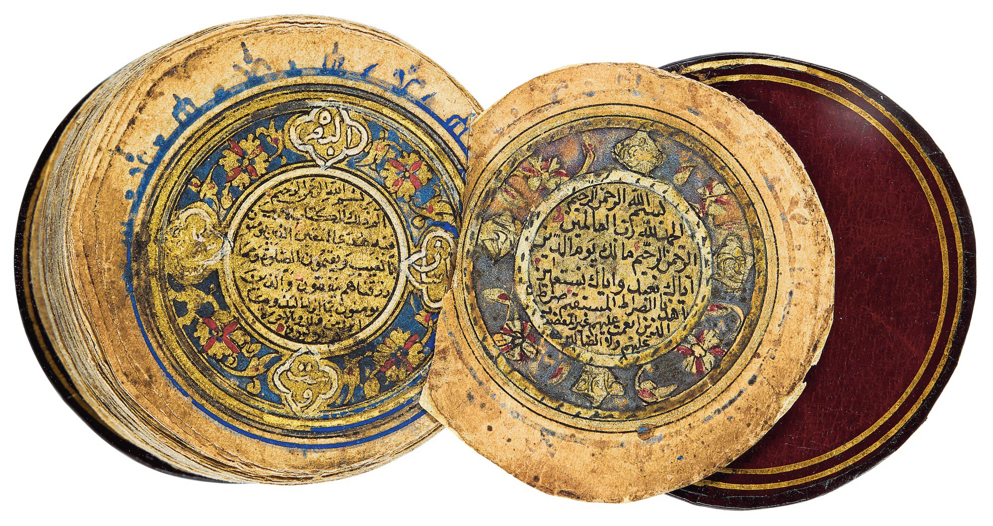 AN ILLUMINATED MINIATURE QUR’AN IN FITTED BOX, TURKEY, OTTOMAN, DATED ...
