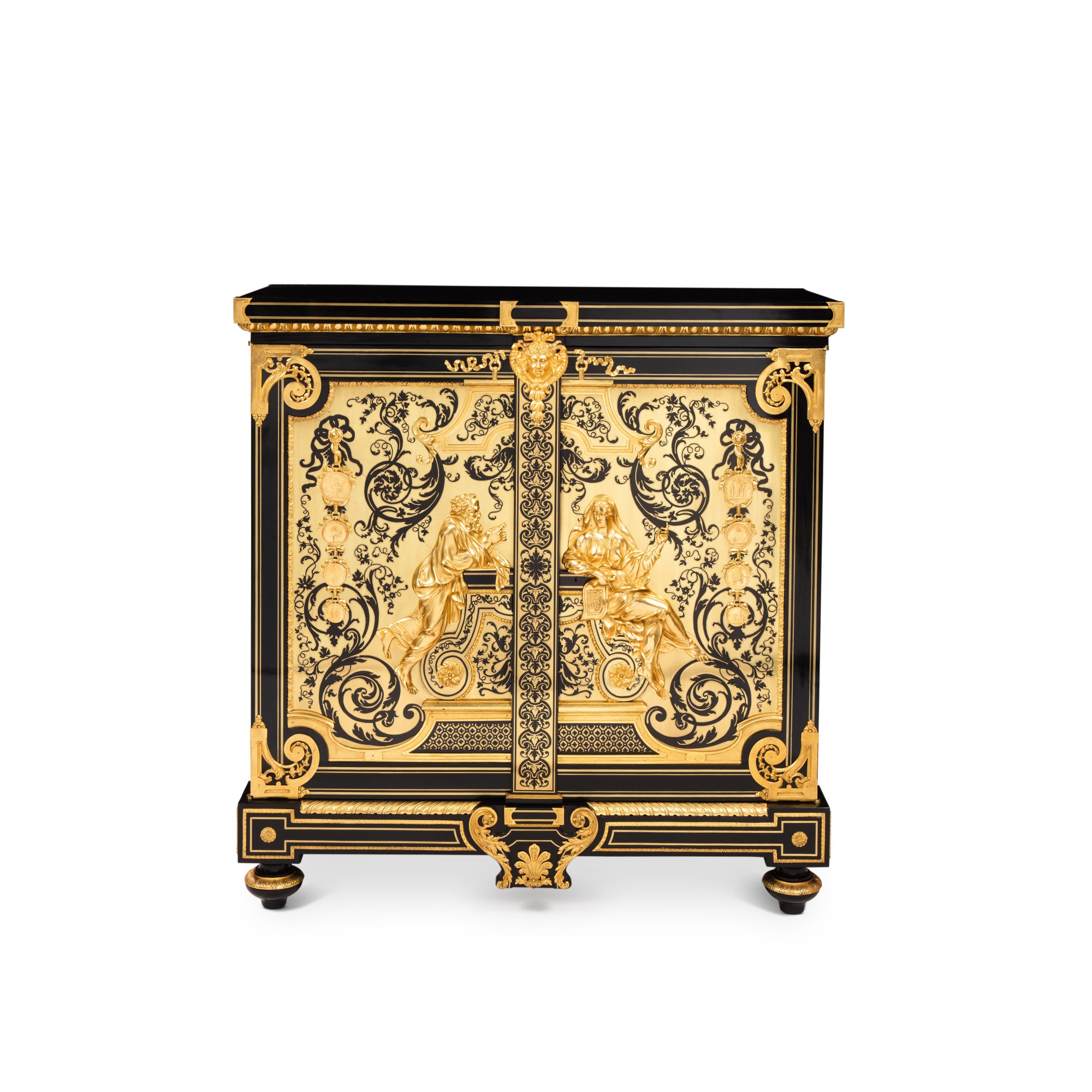 A pair of Louis XIV style meubles d'appui by Béfort Jeune after the ...