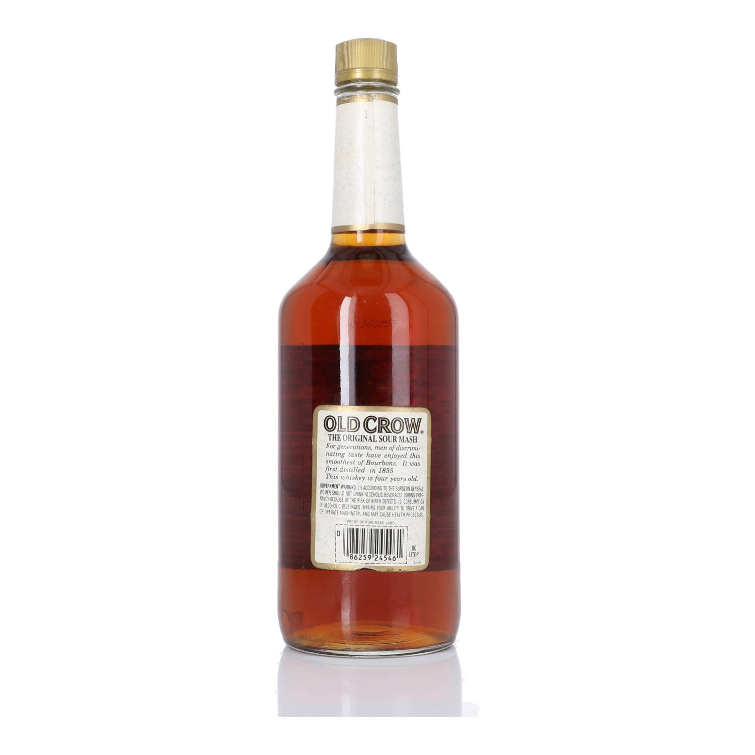 Old Crow Sour Mash 80 Proof NV (1 BT 1L) | Whisky & Whiskey | The ...