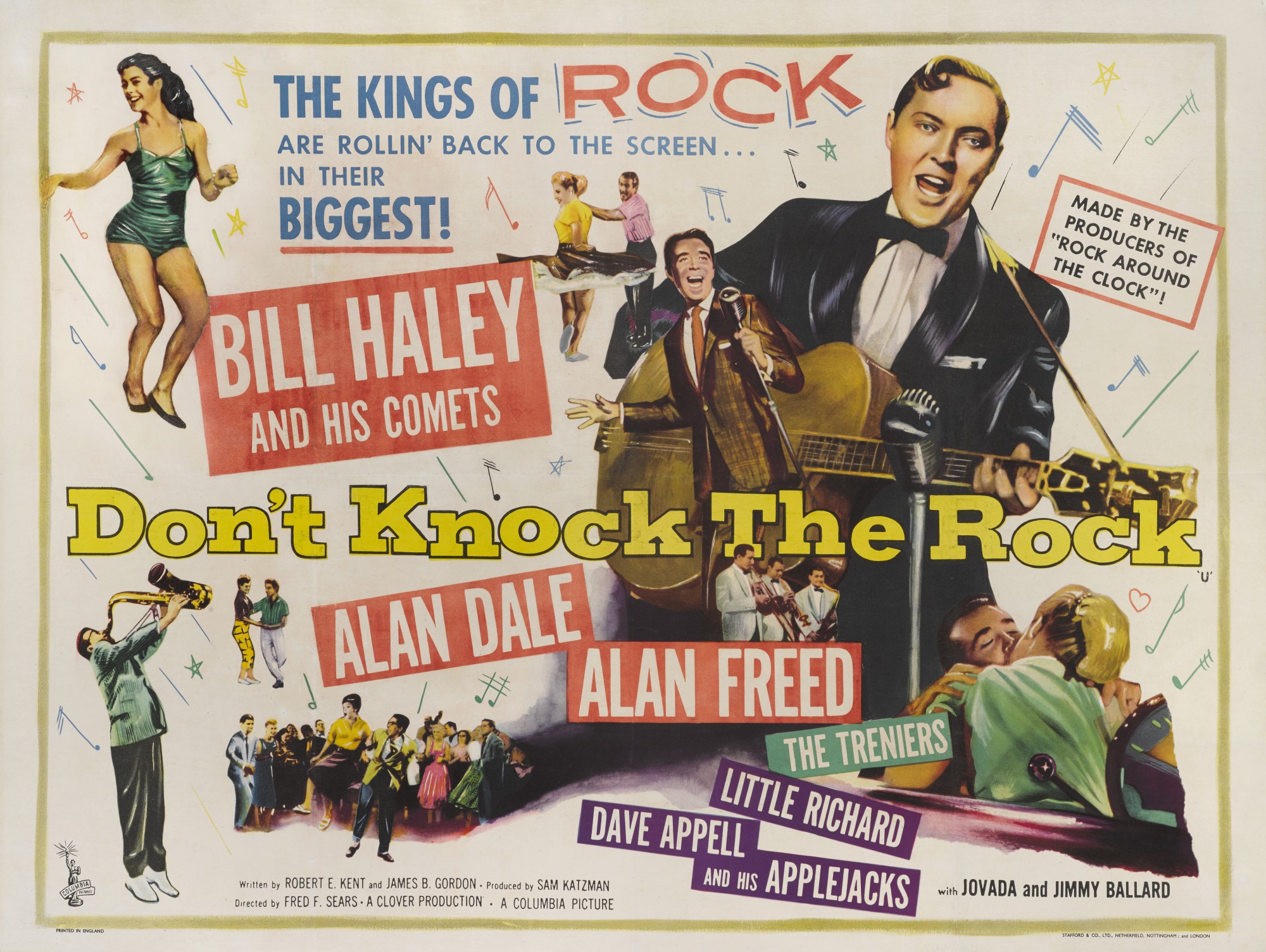 Don't Knock the Rock (1956) Poster, British | Original Film Posters ...