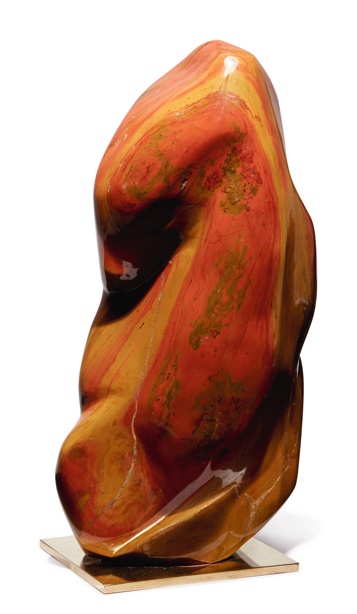 A SPECIMEN OF RED JASPER | Natural History; Including Fossils, Minerals ...