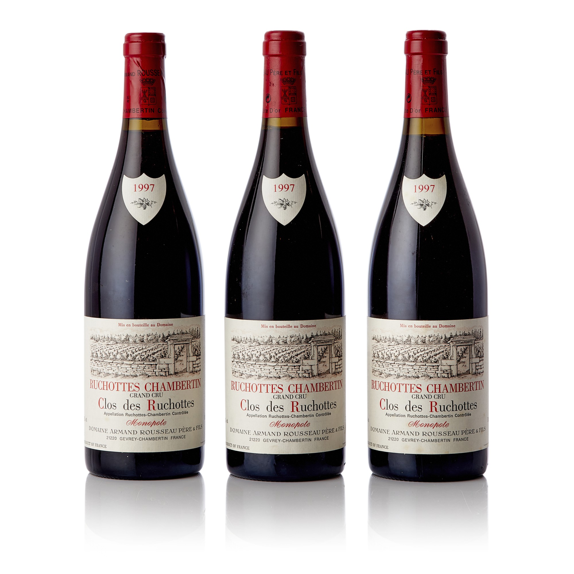 Ruchottes Chambertin, Clos des Ruchottes 1997 Domaine Armand Rousseau ...